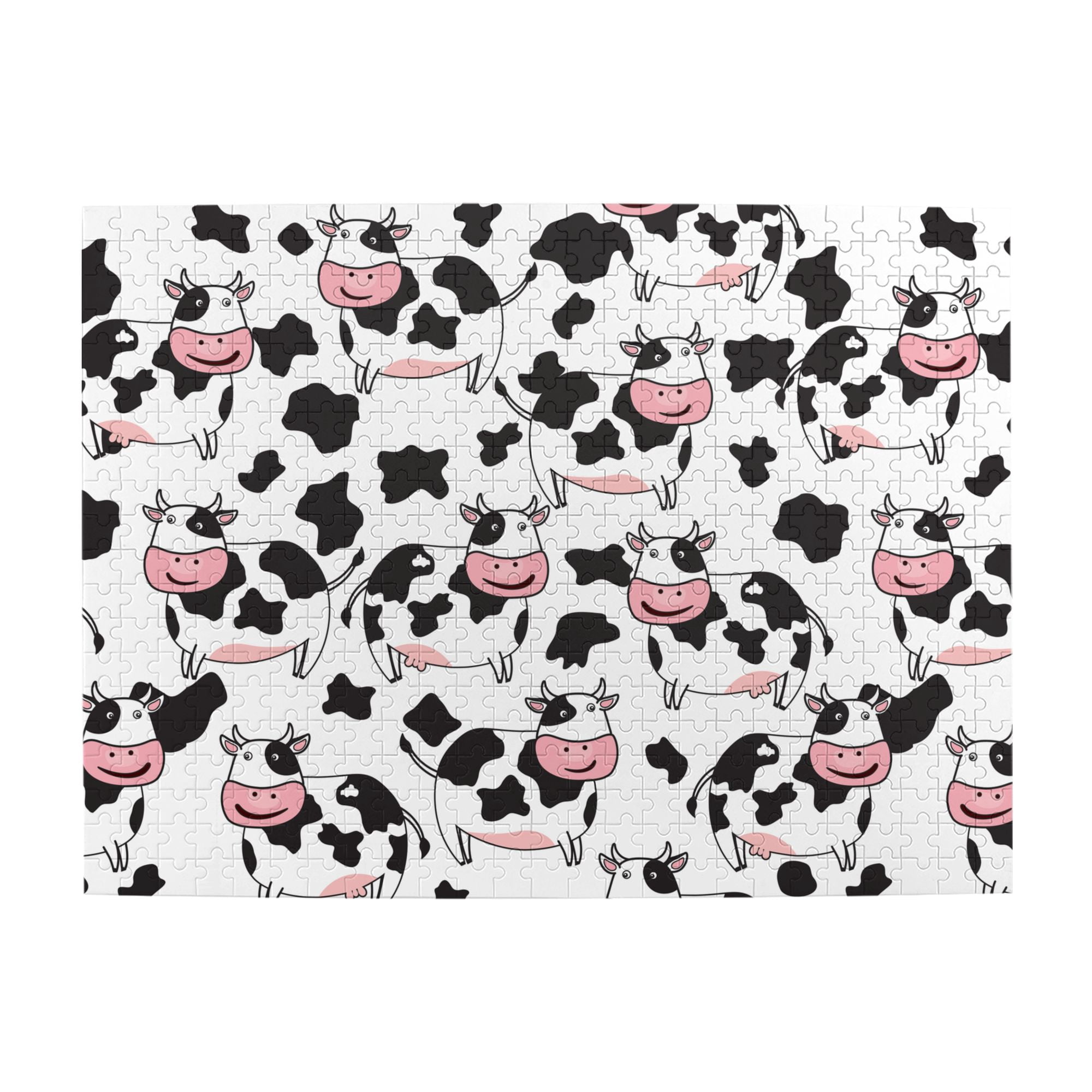 Wooden Puzzle Happy Cow Moo 500-Slice Puzzle for All Ages Gifts ...