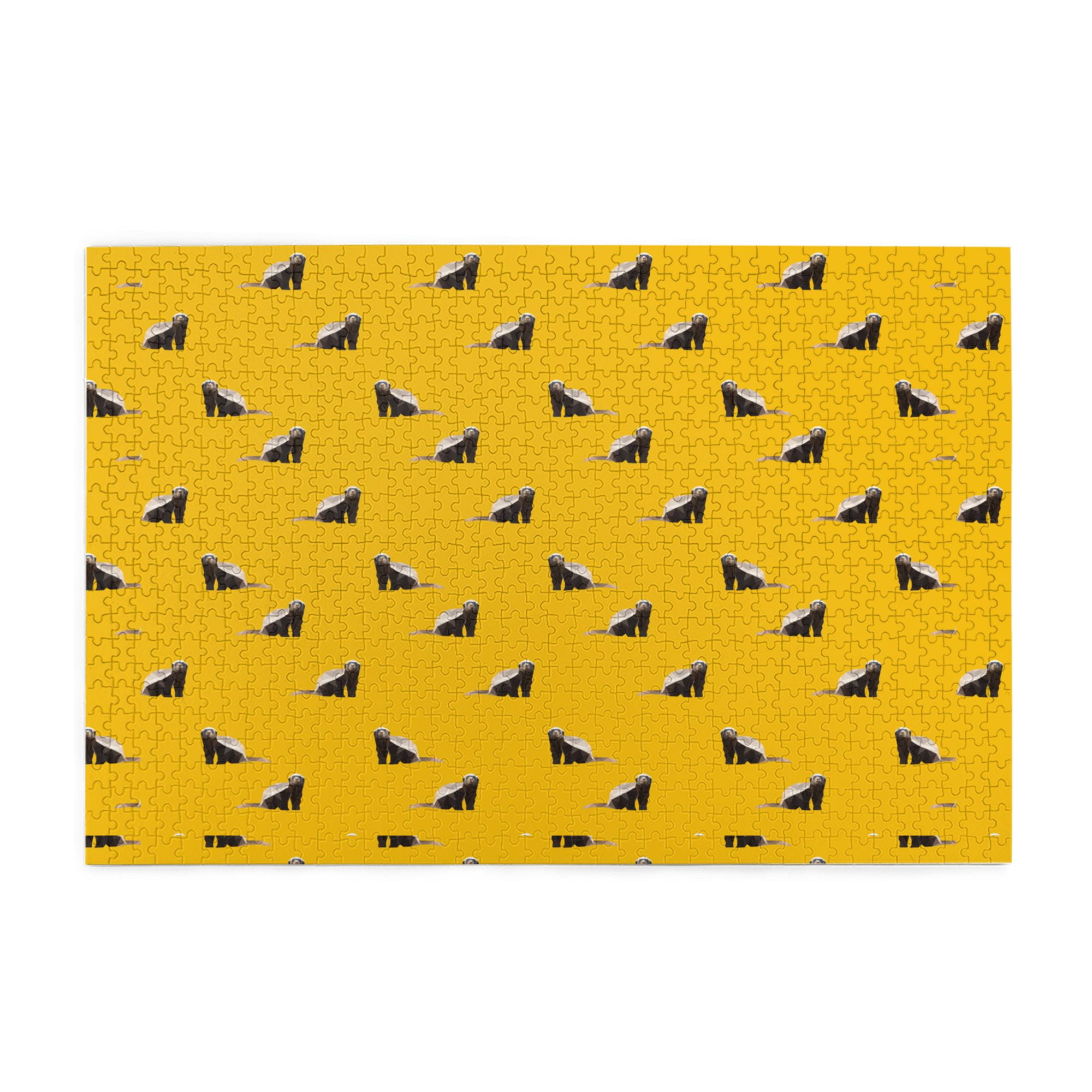 Wooden Puzzle Honey-Badger 1000-Slice Puzzle for All Ages Gifts ...