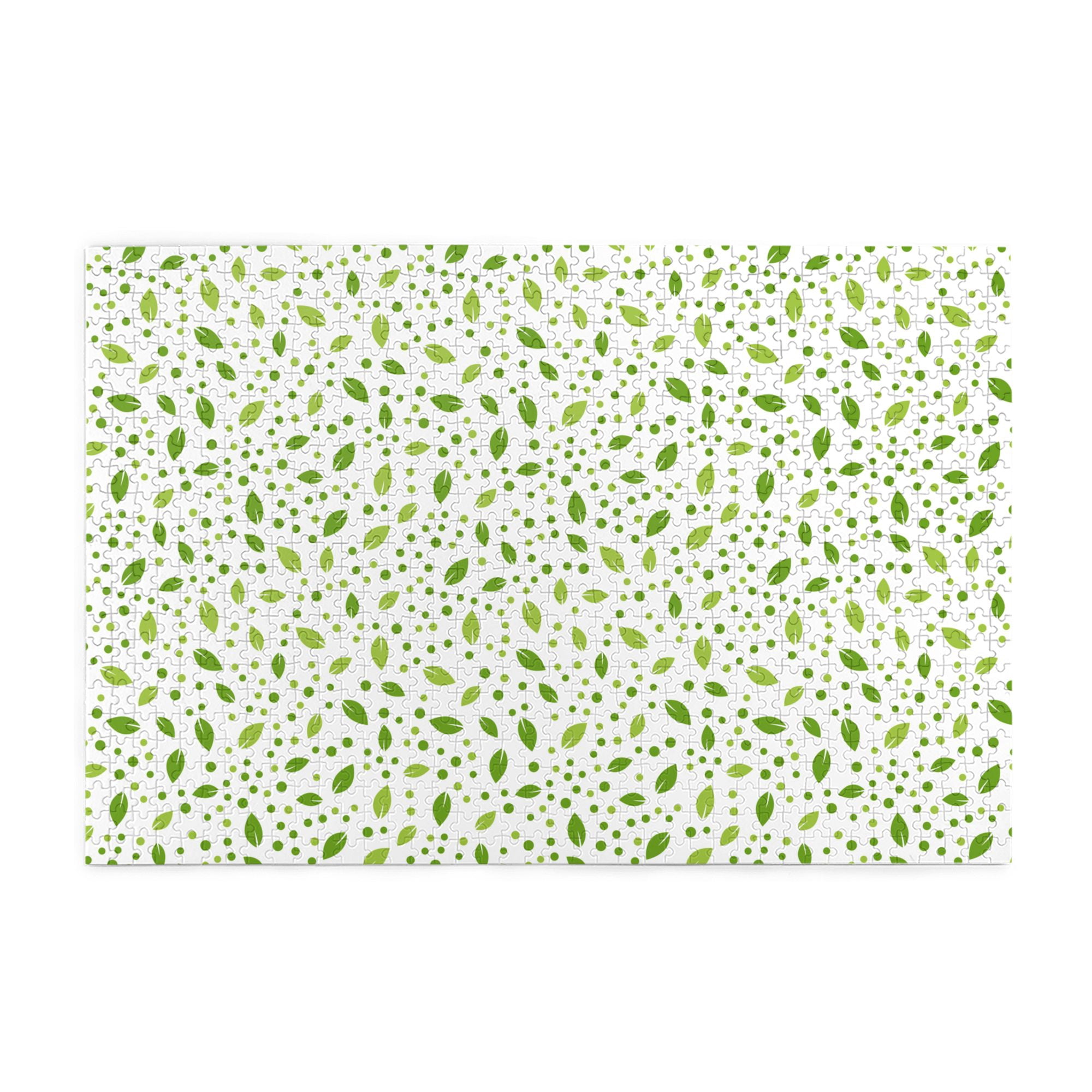 Wooden Puzzle Leaves Patterns 1000-Slice Puzzle for All Ages Gifts ...