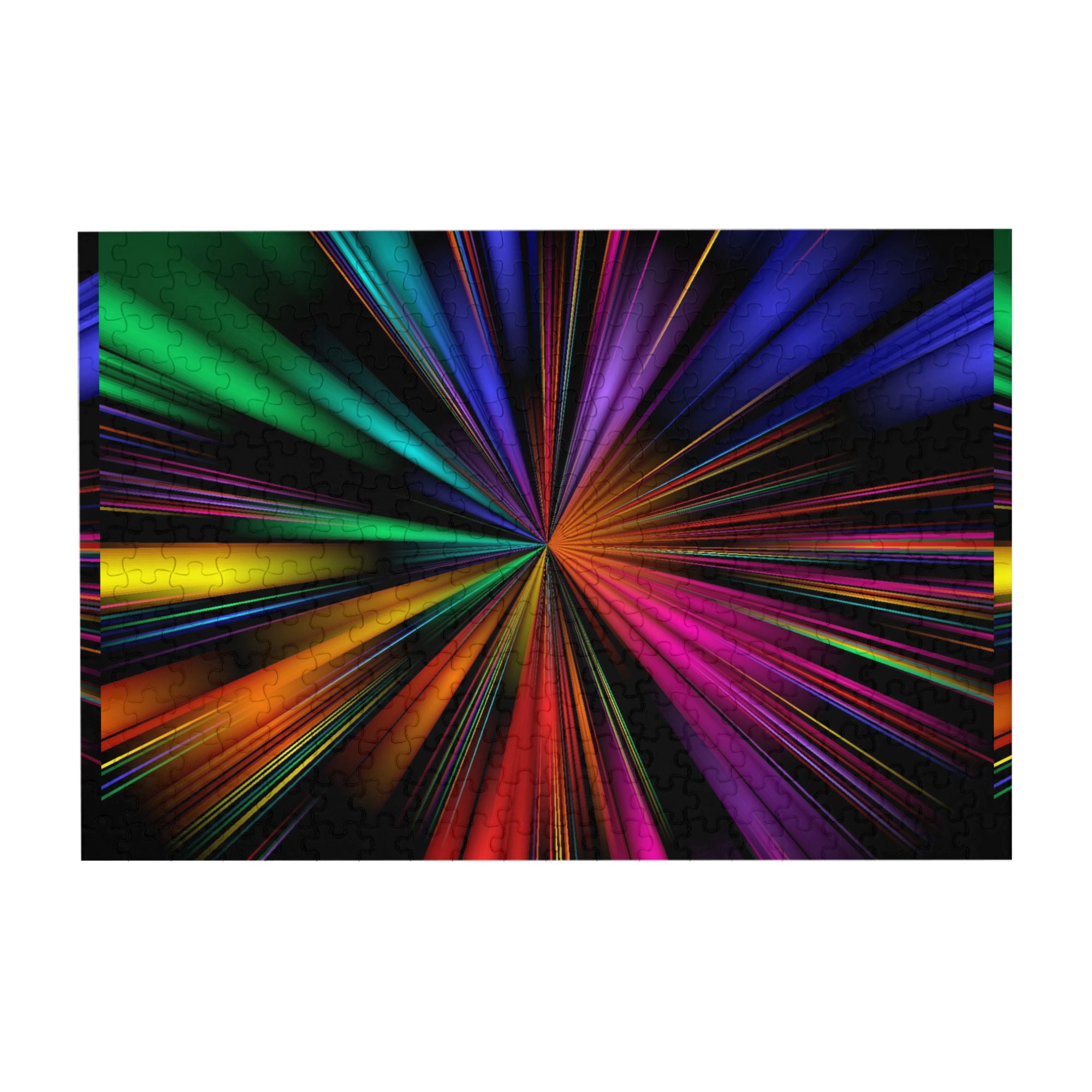 Wooden Puzzle Light Trails Wallpaper 300-Slice Puzzle for All Ages ...
