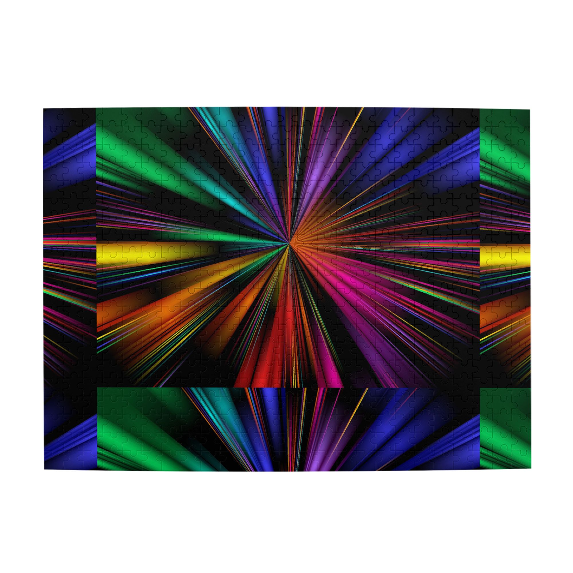 Wooden Puzzle Light Trails Wallpaper 500-Slice Puzzle for All Ages ...