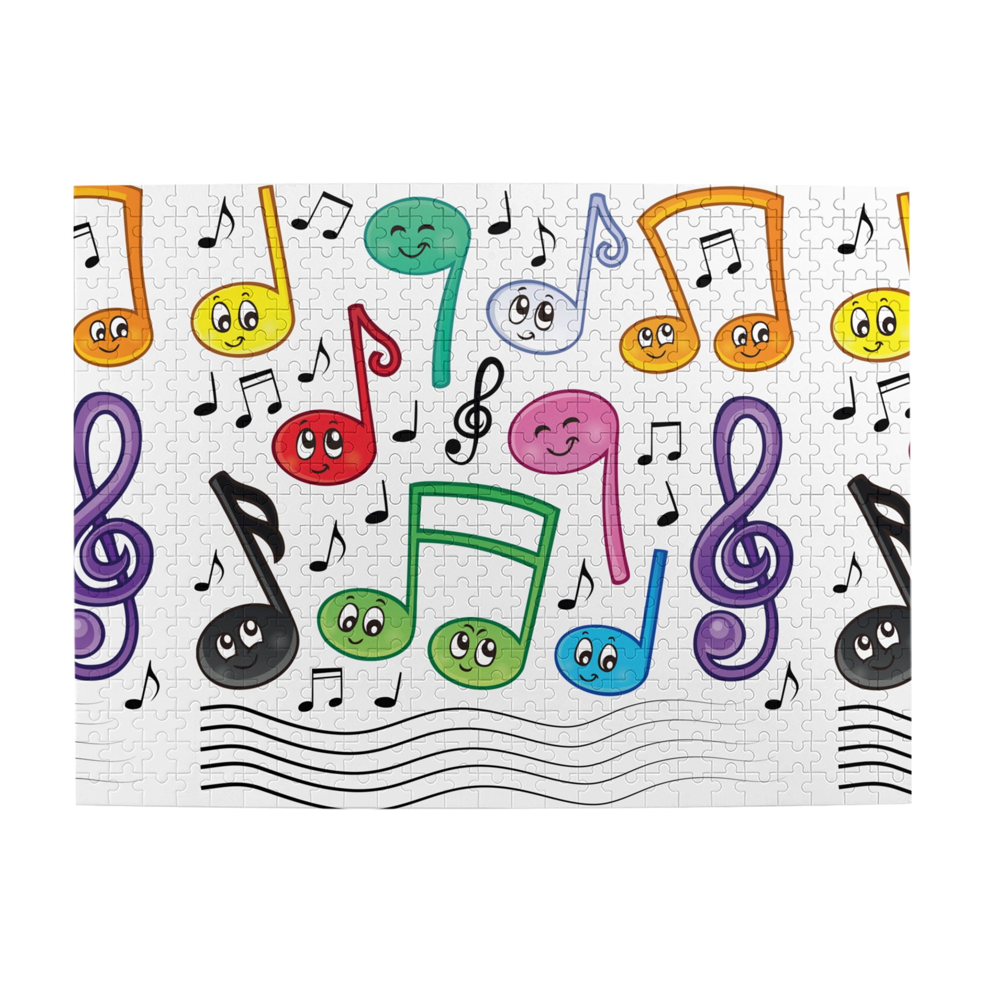 Wooden Puzzle Music Notes 500-Slice Puzzle for All Ages Gifts - Walmart.com