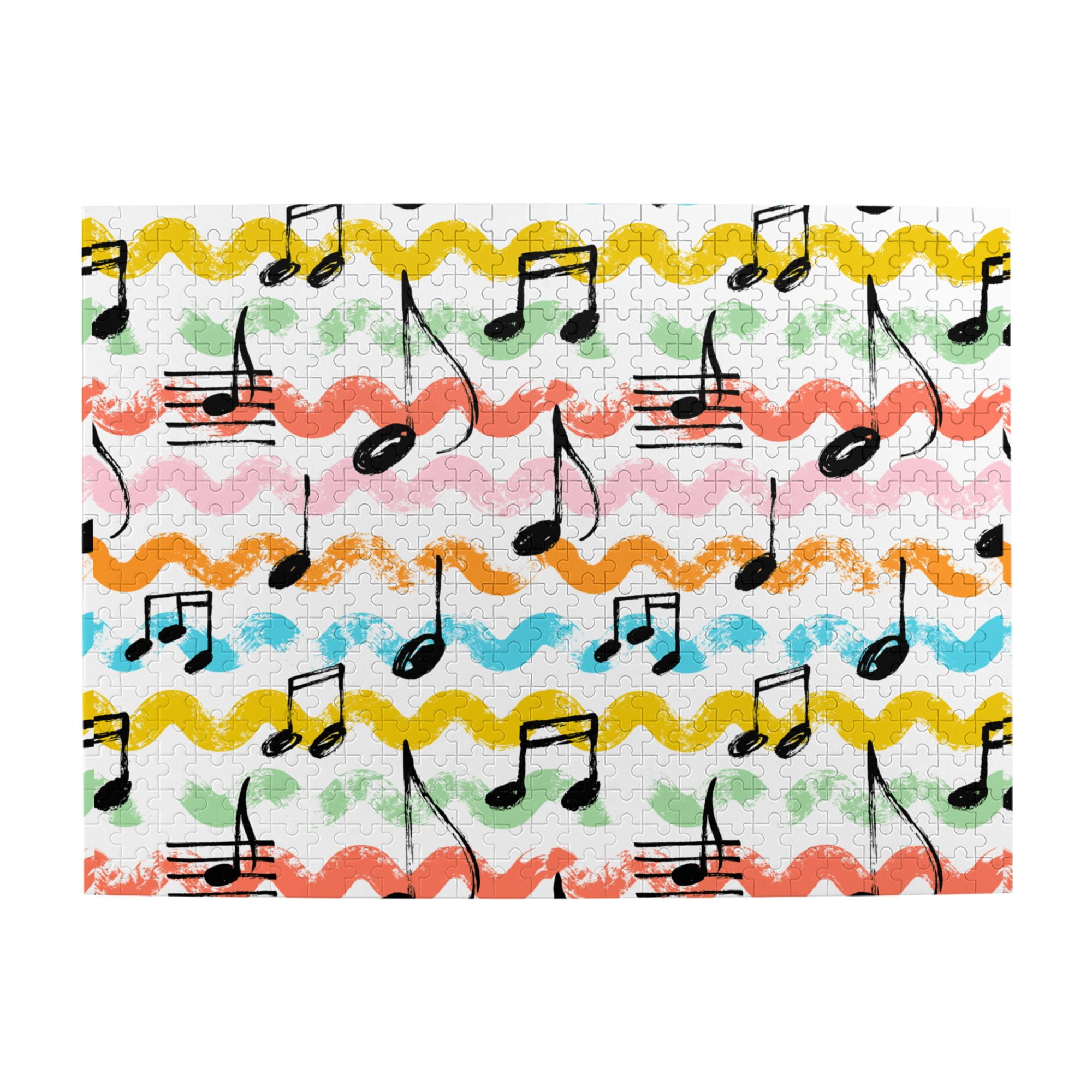 Wooden Puzzle Musical notes 500-Slice Puzzle for All Ages Gifts ...