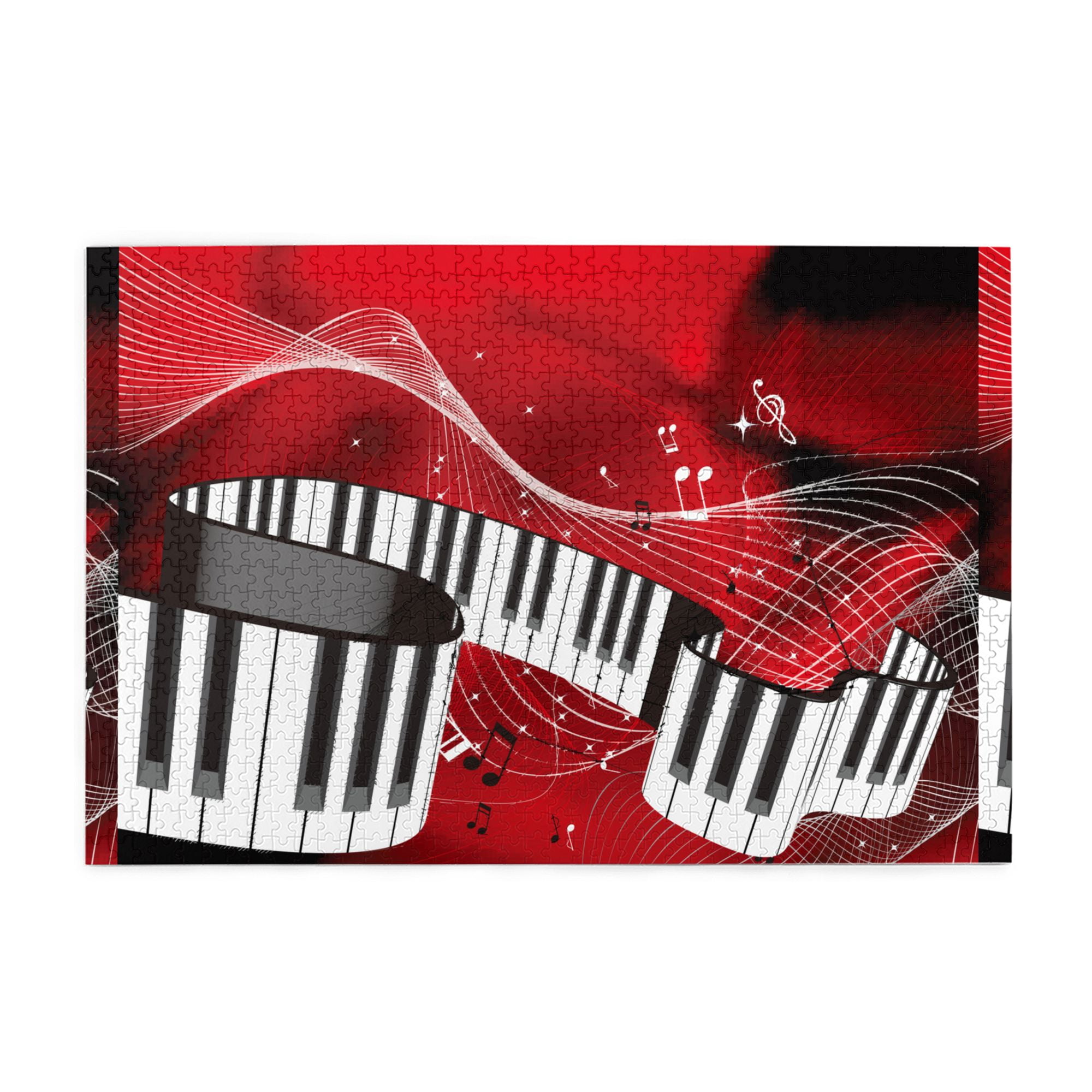 Wooden Puzzle Piano Keys 1000-Slice Puzzle for All Ages Gifts - Walmart.com