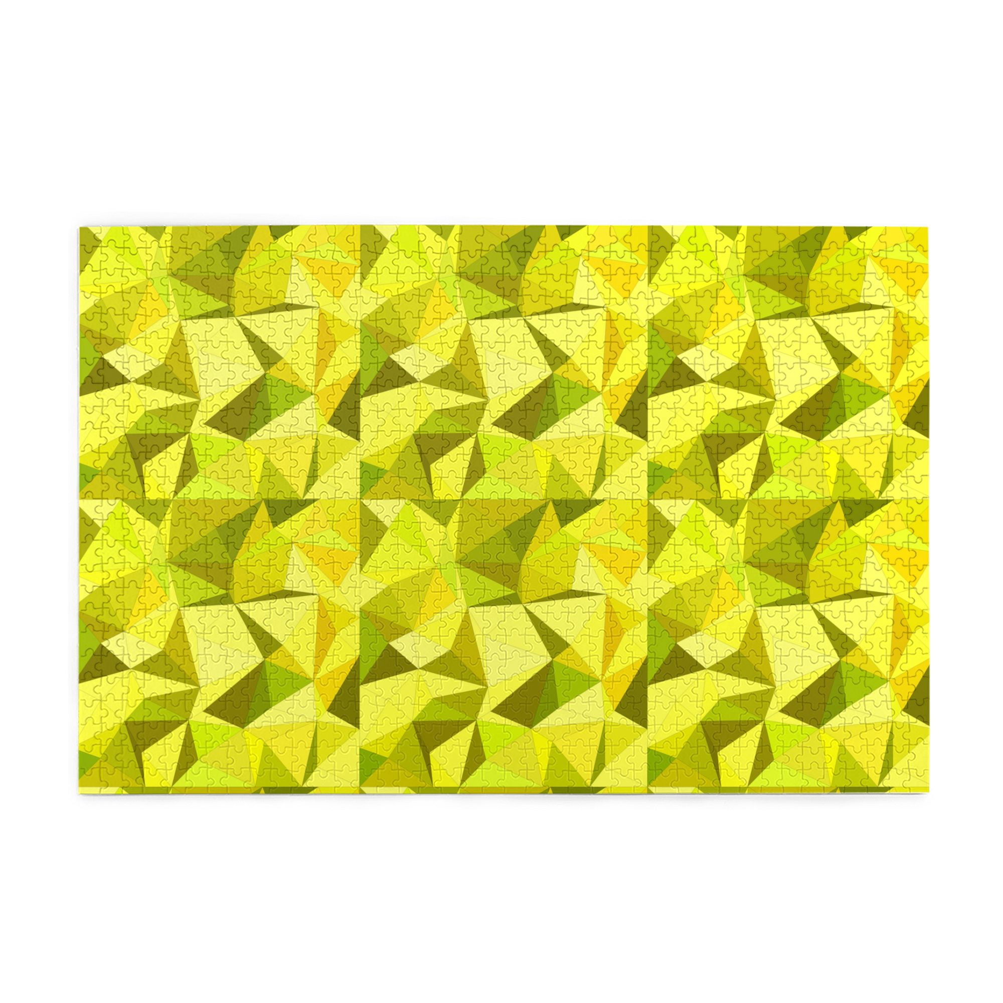 Wooden Puzzle Polygon Background 1000-Slice Puzzle for All Ages Gifts ...