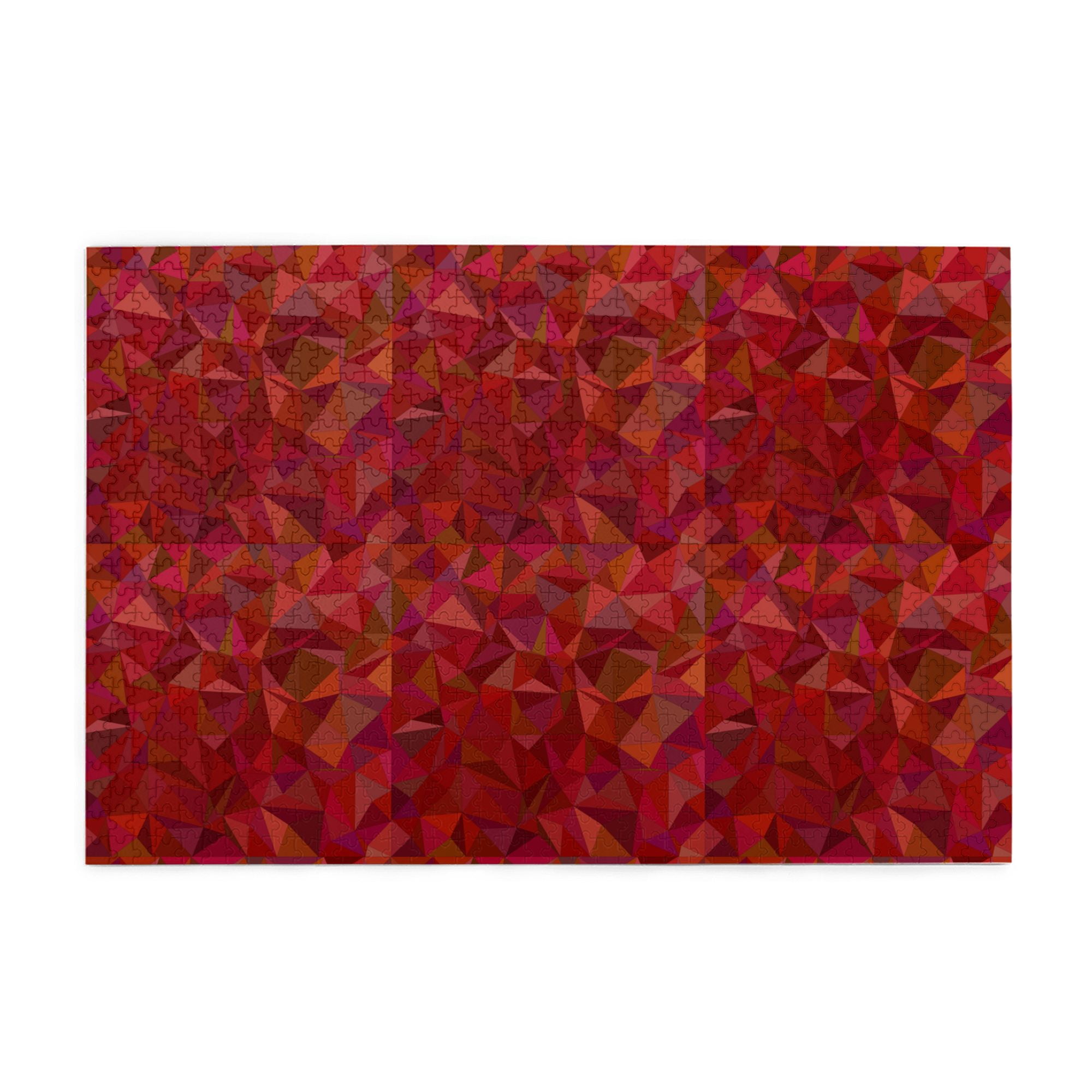 Wooden Puzzle Polygon Background 1000-Slice Puzzle for All Ages Gifts ...