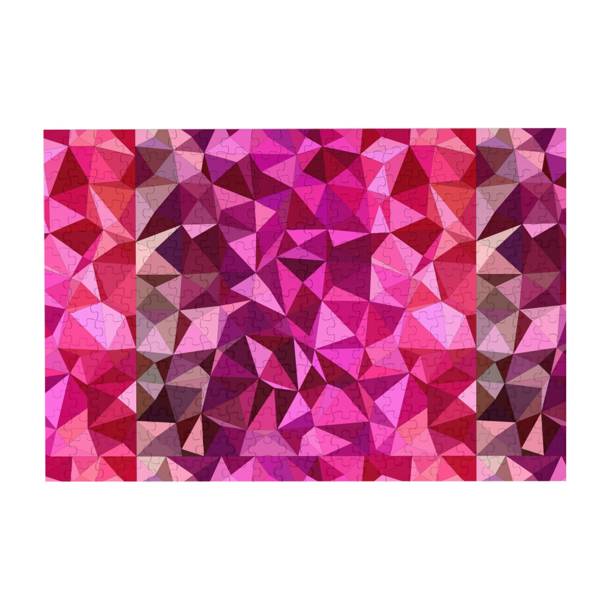 Wooden Puzzle Polygon Background 300-Slice Puzzle for All Ages Gifts ...