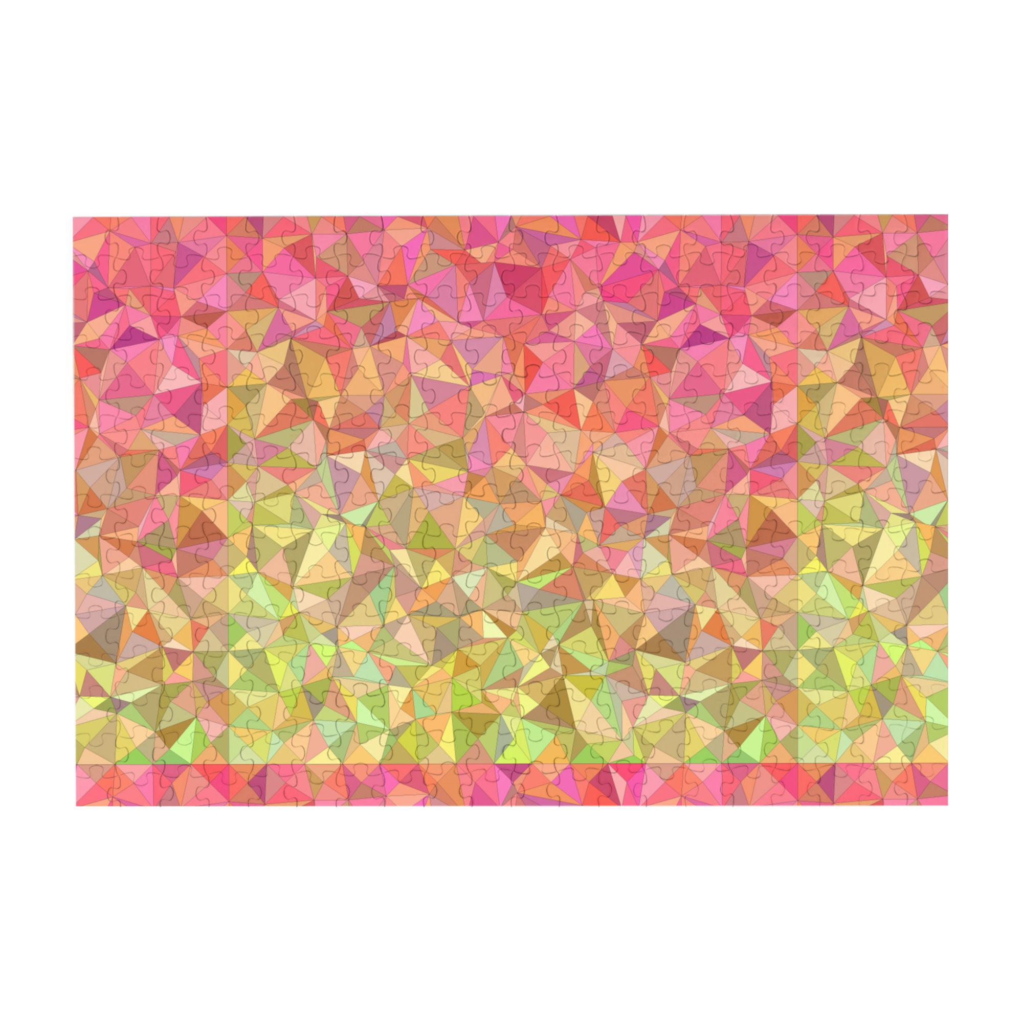 Wooden Puzzle Polygon Background 300-Slice Puzzle for All Ages Gifts ...