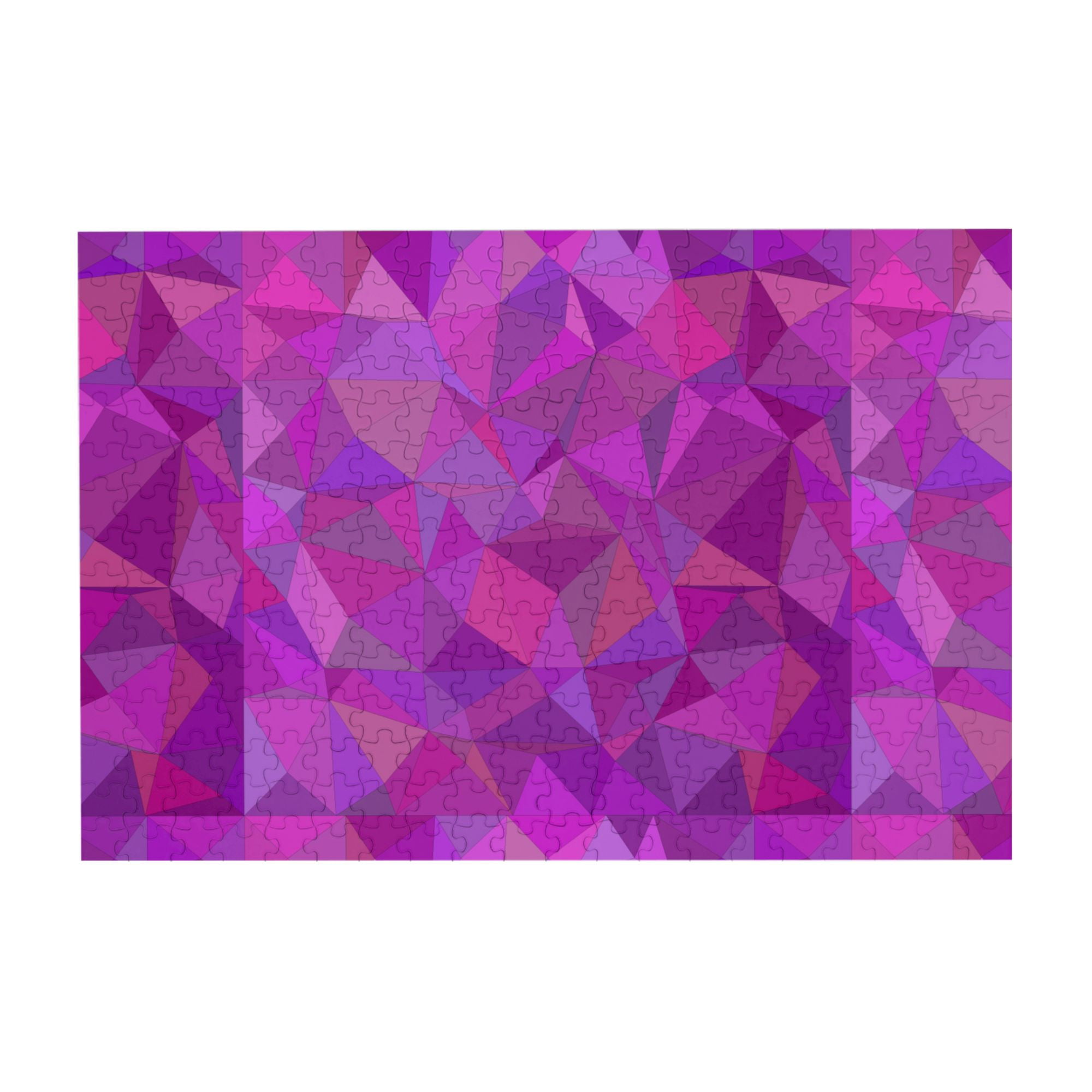 Wooden Puzzle Polygon Background 300-Slice Puzzle for All Ages Gifts ...