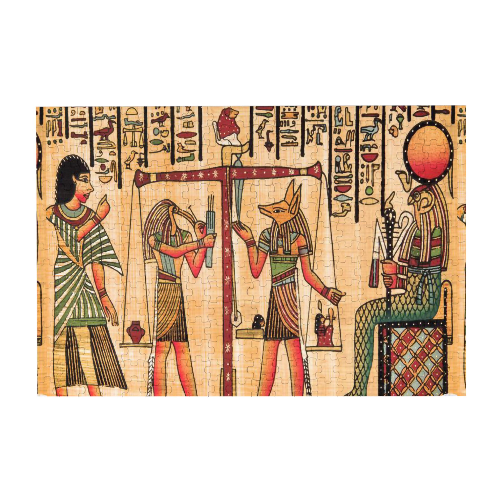 Wooden Puzzle Retro antique Egyptian papyrus 300-Slice Puzzle for All ...