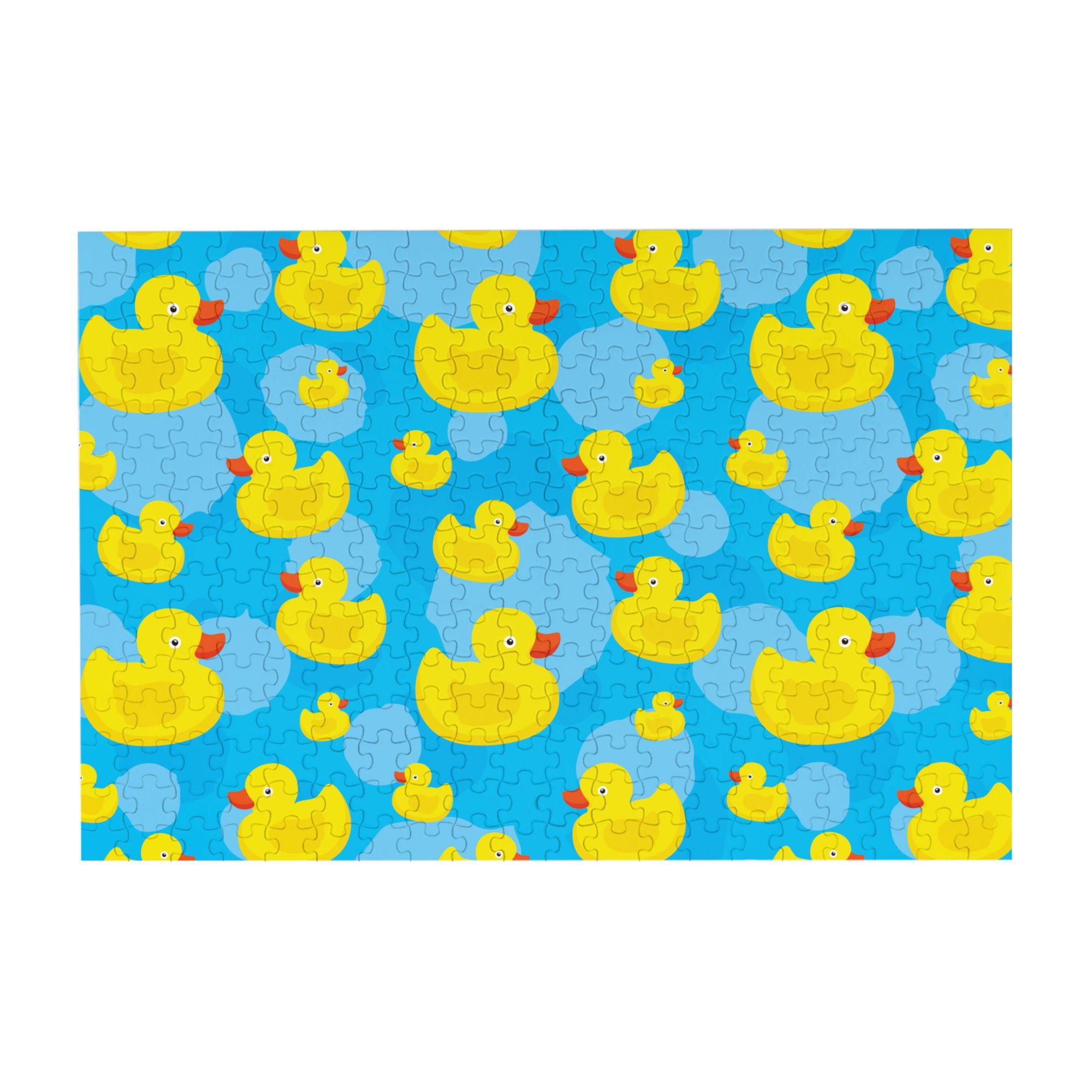 Wooden Puzzle Rubber Duck Swimming 300-Slice Puzzle for All Ages Gifts ...