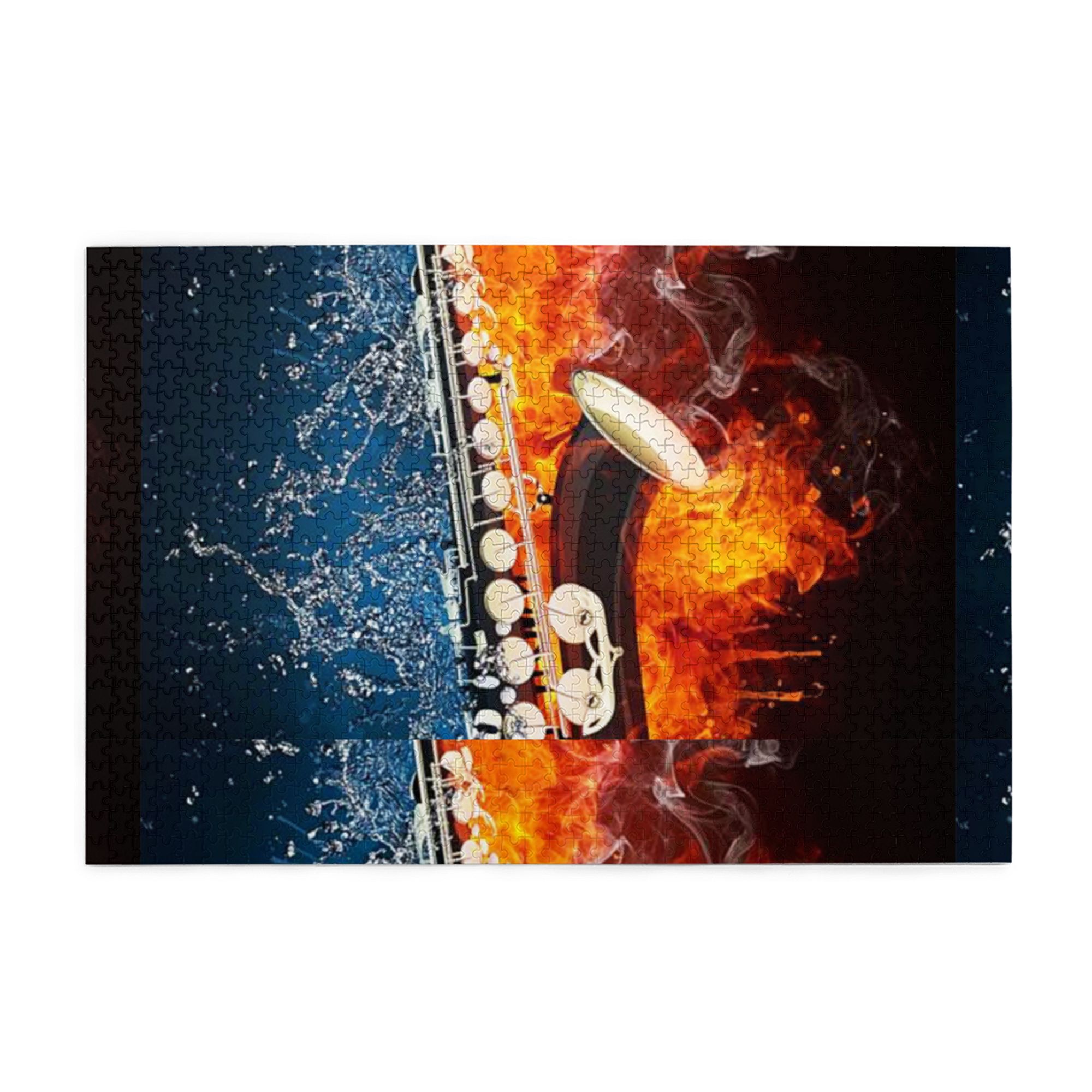 Wooden Puzzle Saxophone 1000-Slice Puzzle for All Ages Gifts - Walmart.com