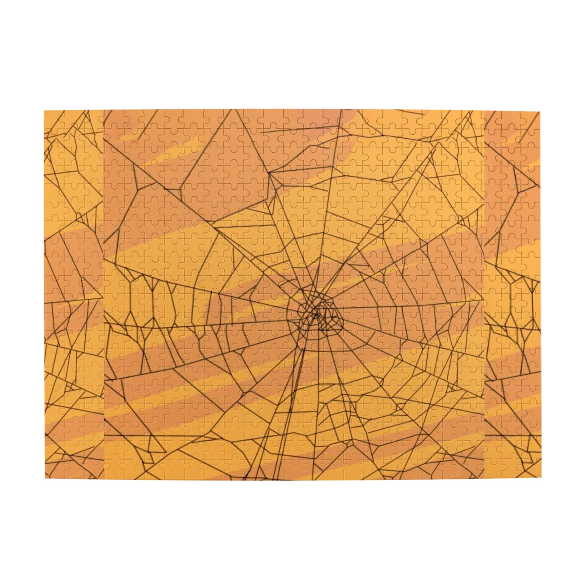 Wooden Puzzle Spider Web Art Illustration 500-Slice Puzzle for All Ages ...