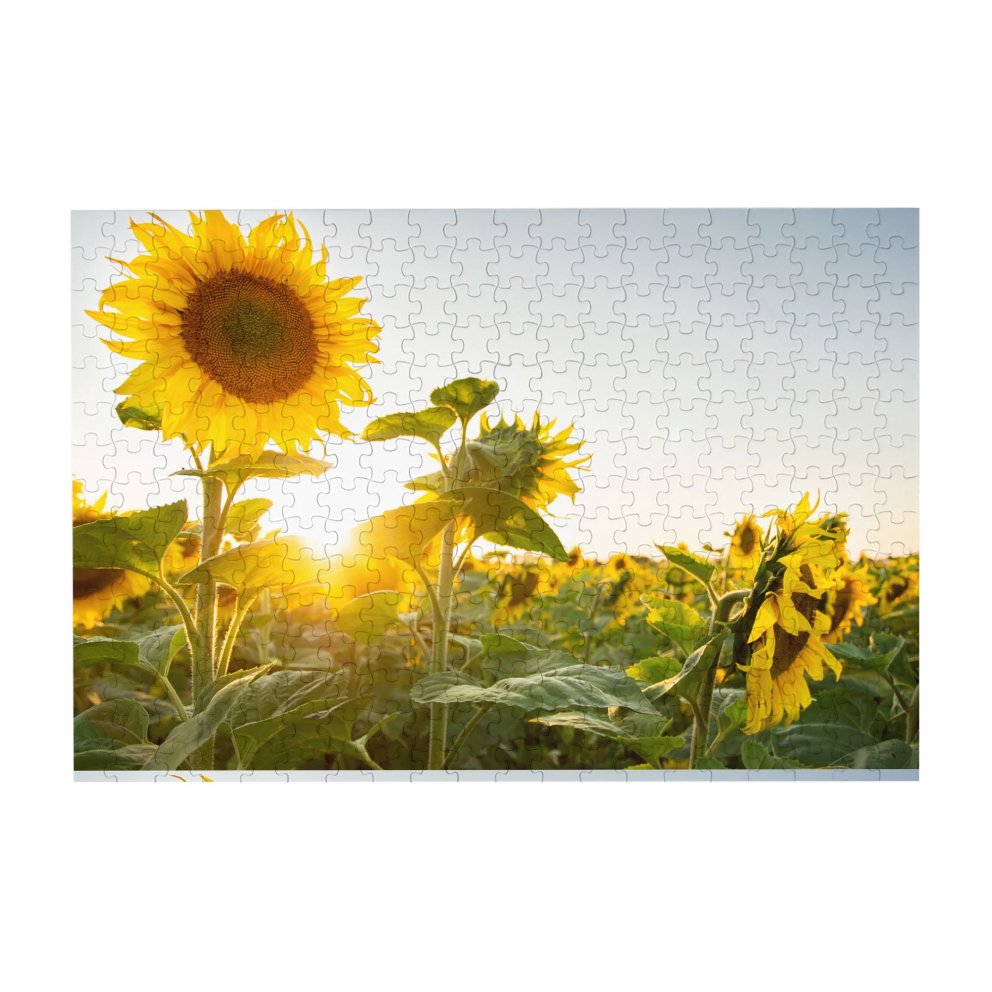 Wooden Puzzle Sunflowers 500-Slice Puzzle for All Ages Gifts - Walmart.com
