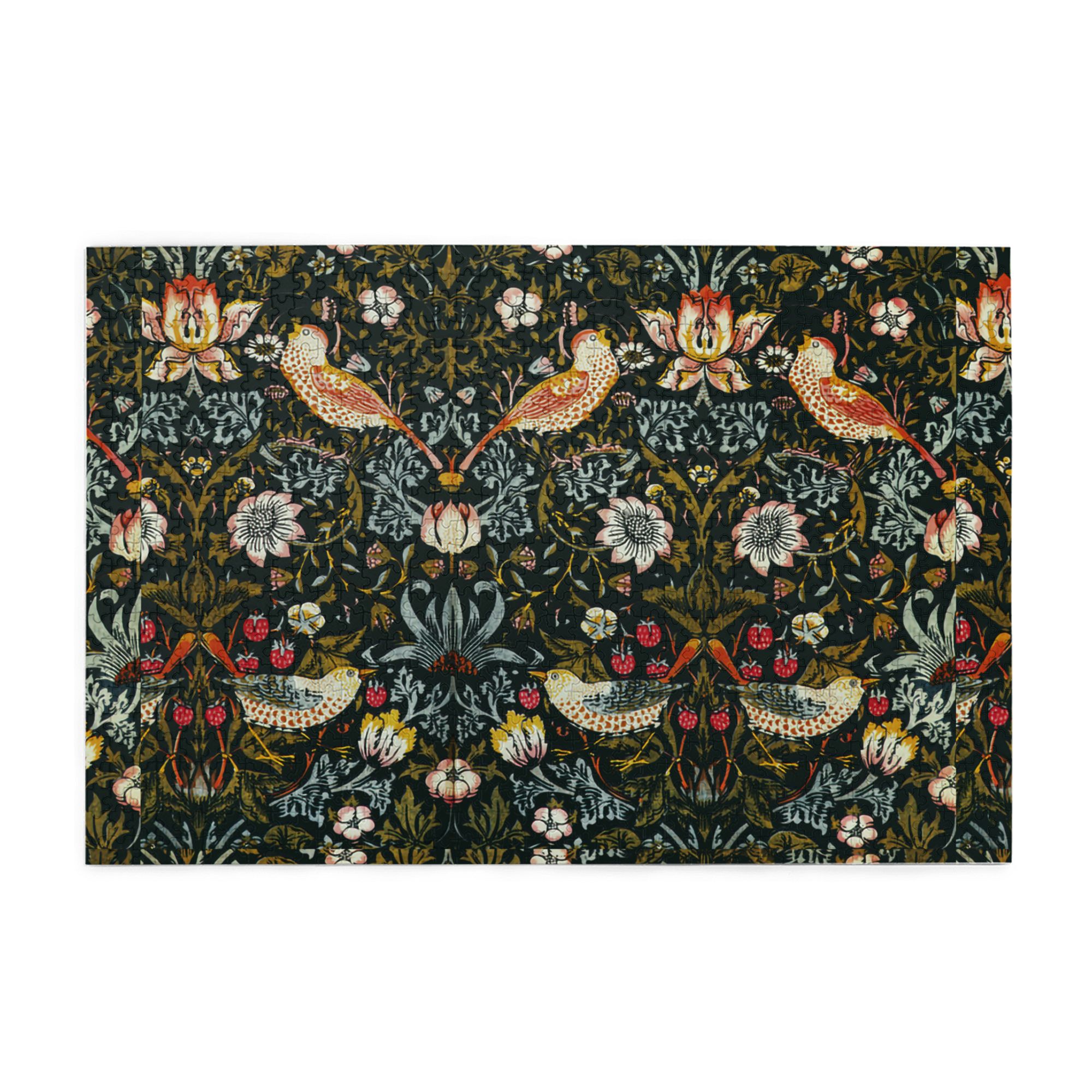 Wooden Puzzle The Strawberry Thief Of William Morris 1000-Slice Puzzle ...