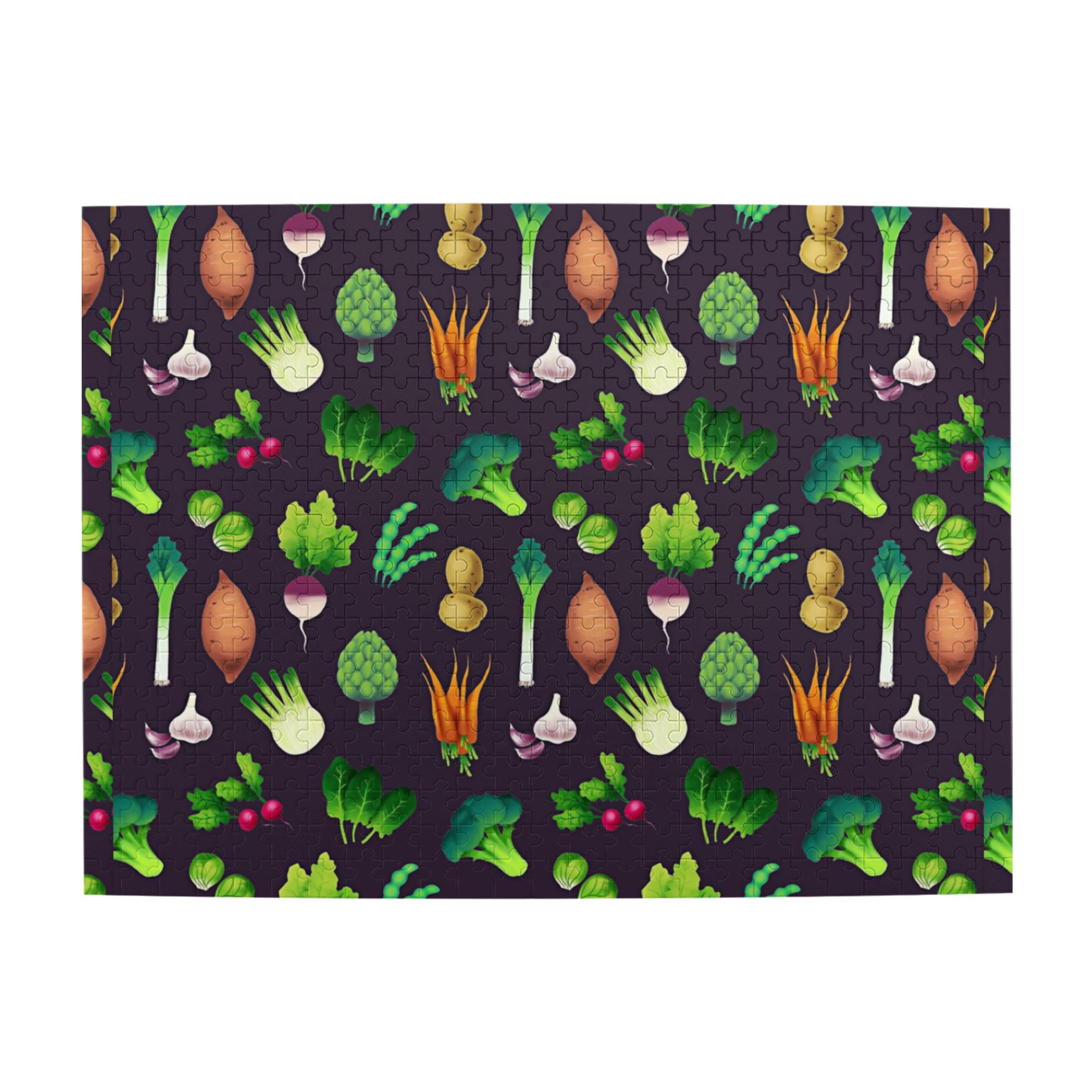 Wooden Puzzle Vegetables Vegan 500-Slice Puzzle for All Ages Gifts ...