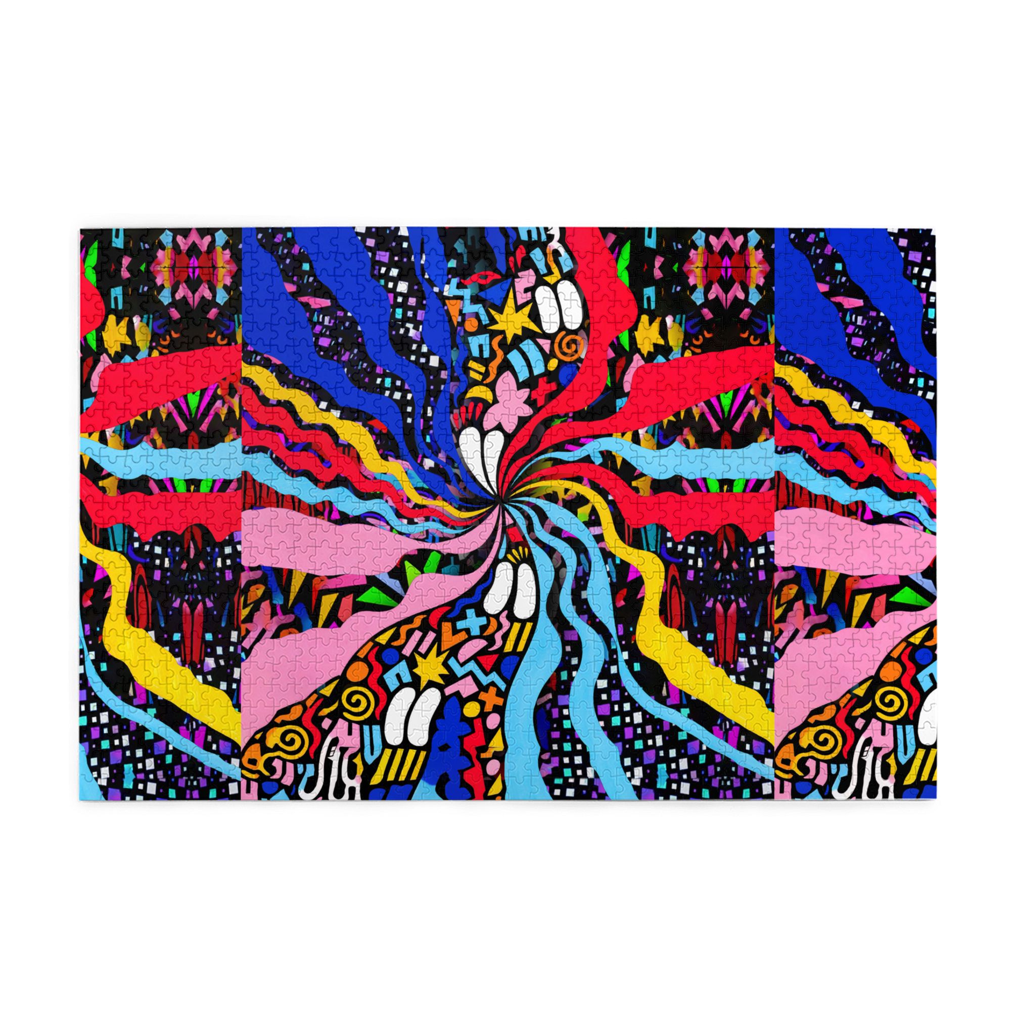 Wooden Puzzle Vintage-s 1000-Slice Puzzle for All Ages Gifts - Walmart.com