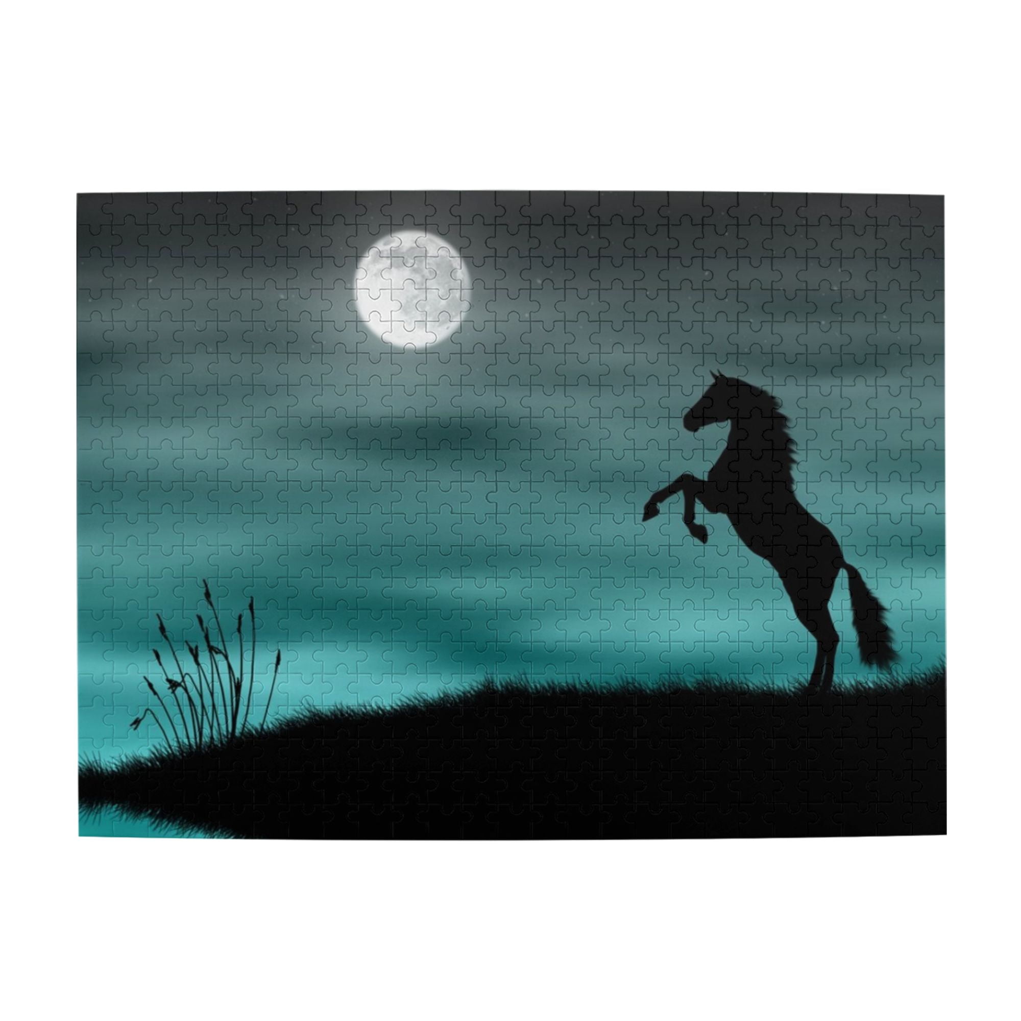 Wooden Puzzle Wild Horse 500-Slice Puzzle for All Ages Gifts - Walmart.com