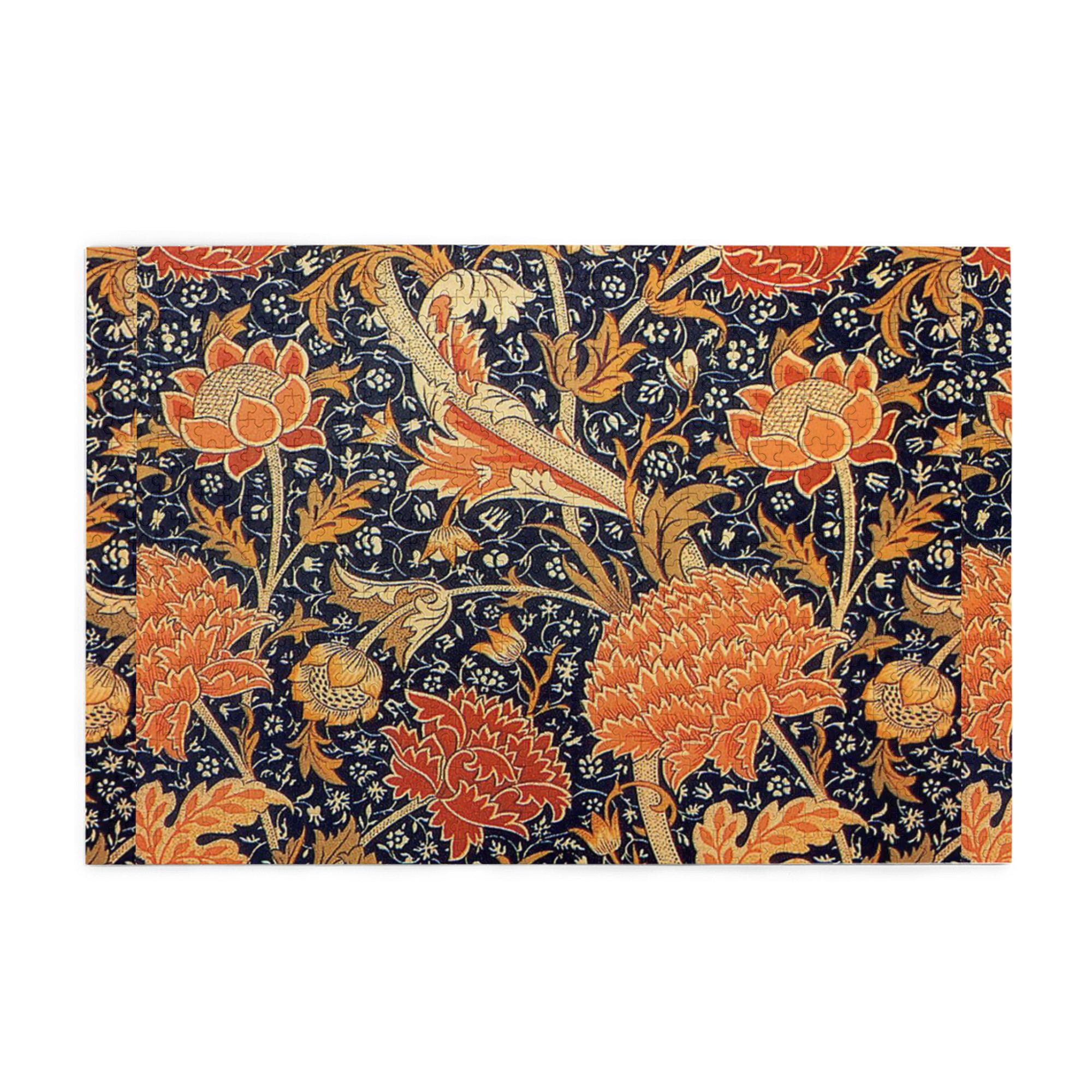 Wooden Puzzle William Morris Cray Floral Art Nouveau 1000-Slice Puzzle ...