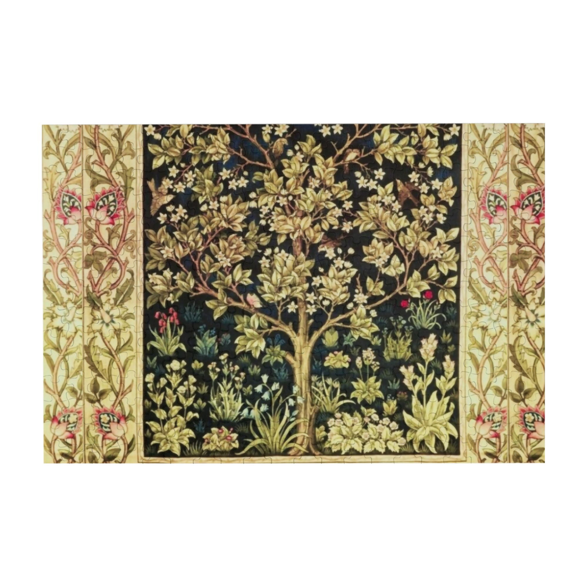 Wooden Puzzle William Morris Tree Of Life Floral Vintage Art 300-Slice ...