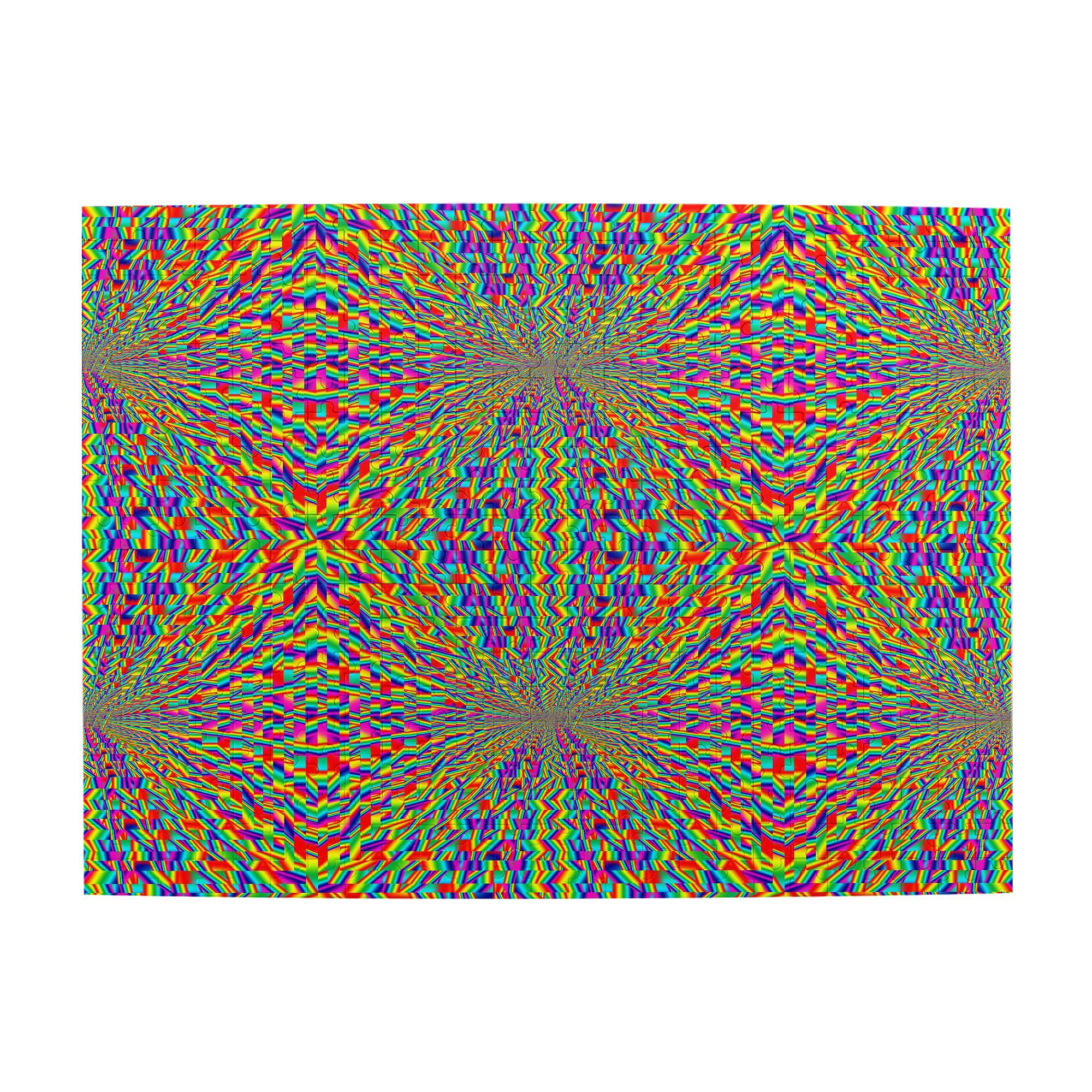 Wooden Puzzle crazy_rainbow_wallpaper_by_theahopkins-dzf 500-Slice ...