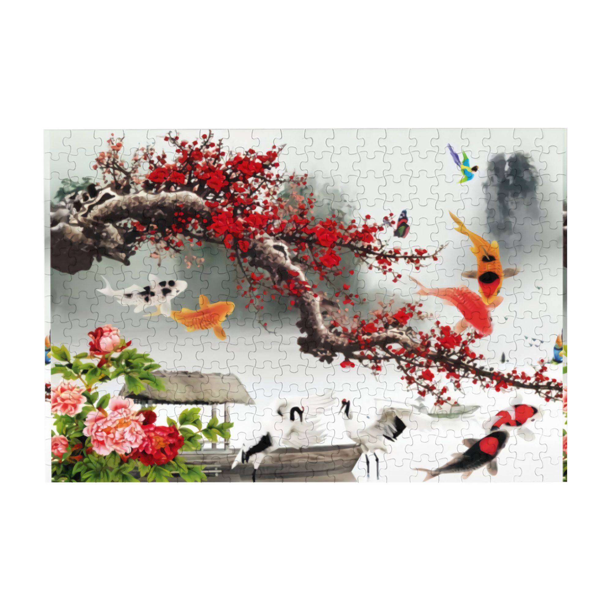 Wooden Puzzle fish 300-Slice Puzzle for All Ages Gifts - Walmart.com