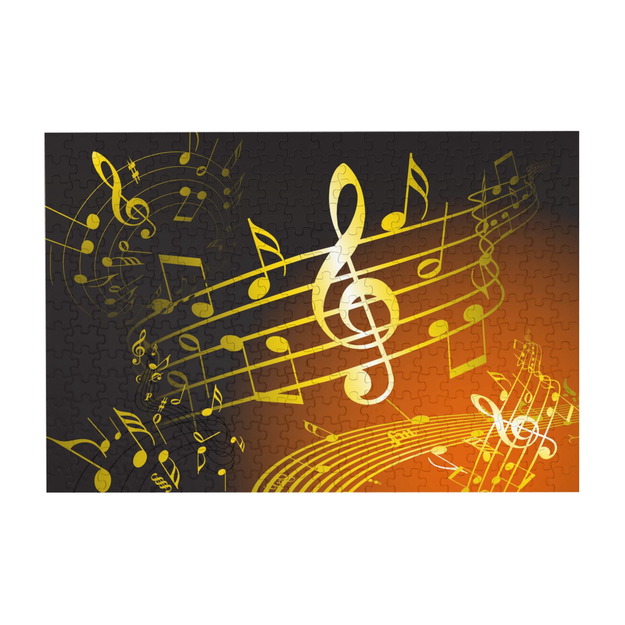 Wooden Puzzle musical notes 300-Slice Puzzle for All Ages Gifts ...