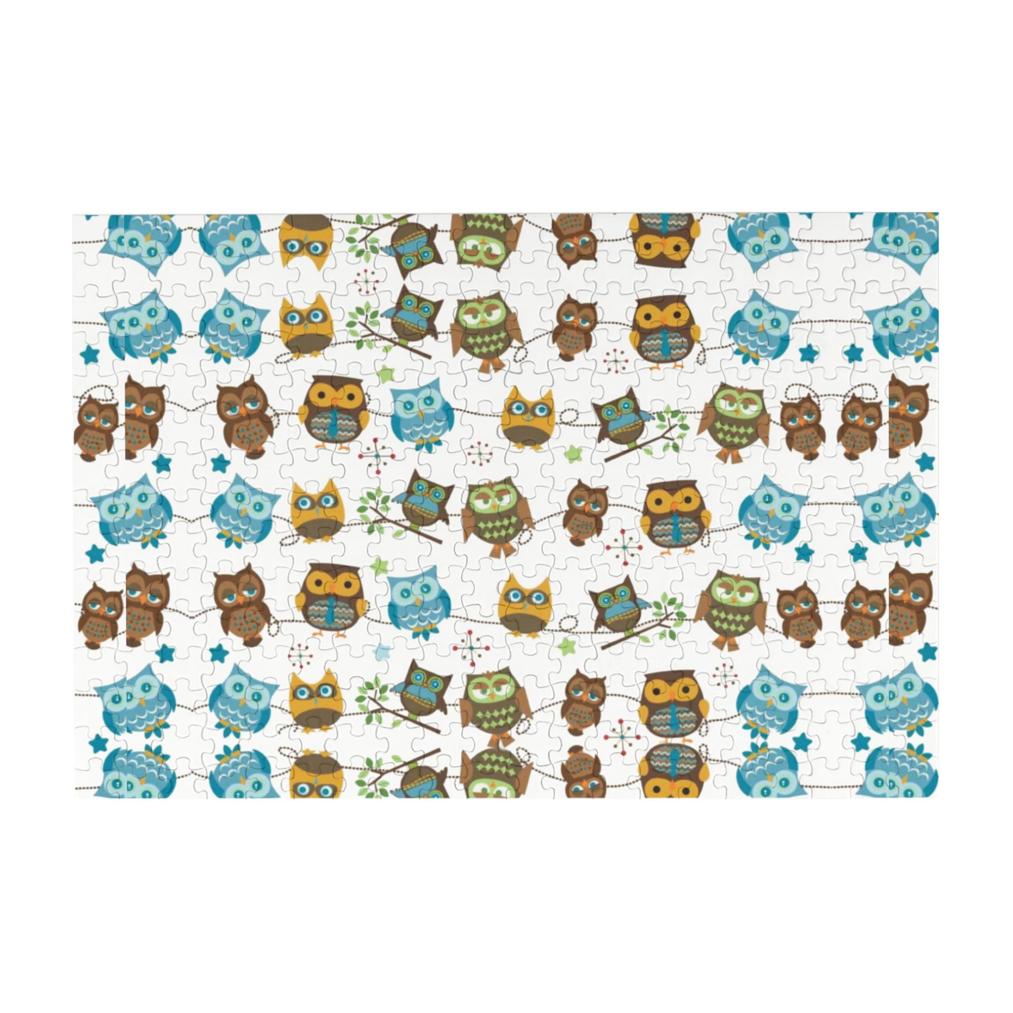 Wooden Puzzle owls 300-Slice Puzzle for All Ages Gifts - Walmart.com