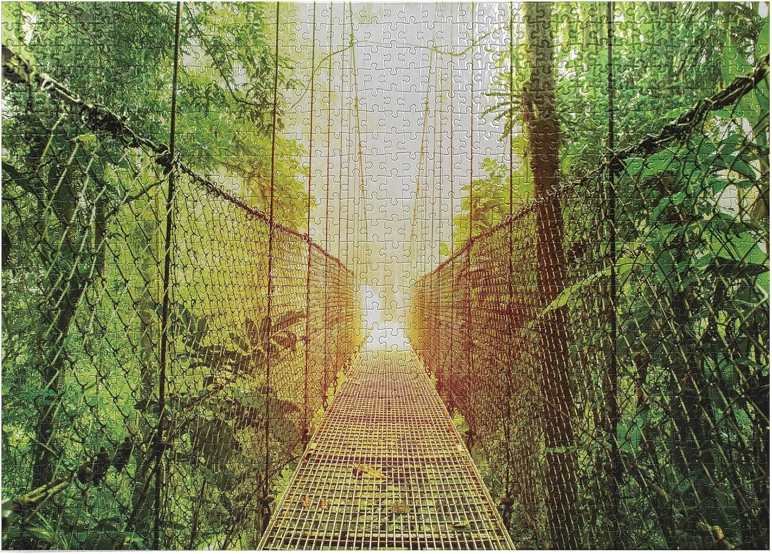 Wooden Puzzles Central America , Picture of Arenal Hanging Bridges ...