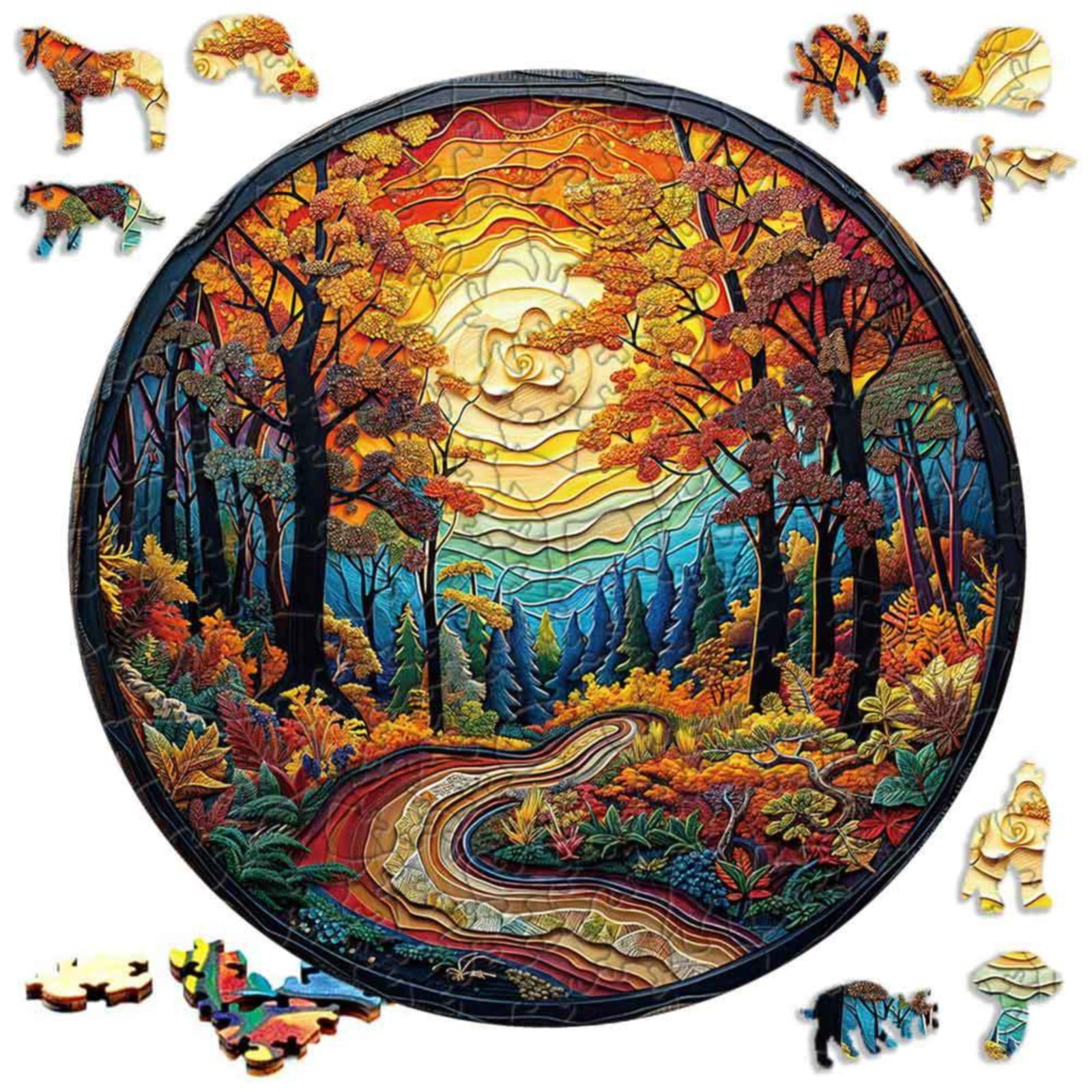 Wooden Puzzles For Adults (100 Piece) Puzzle Adult Puzzles Wooden ...
