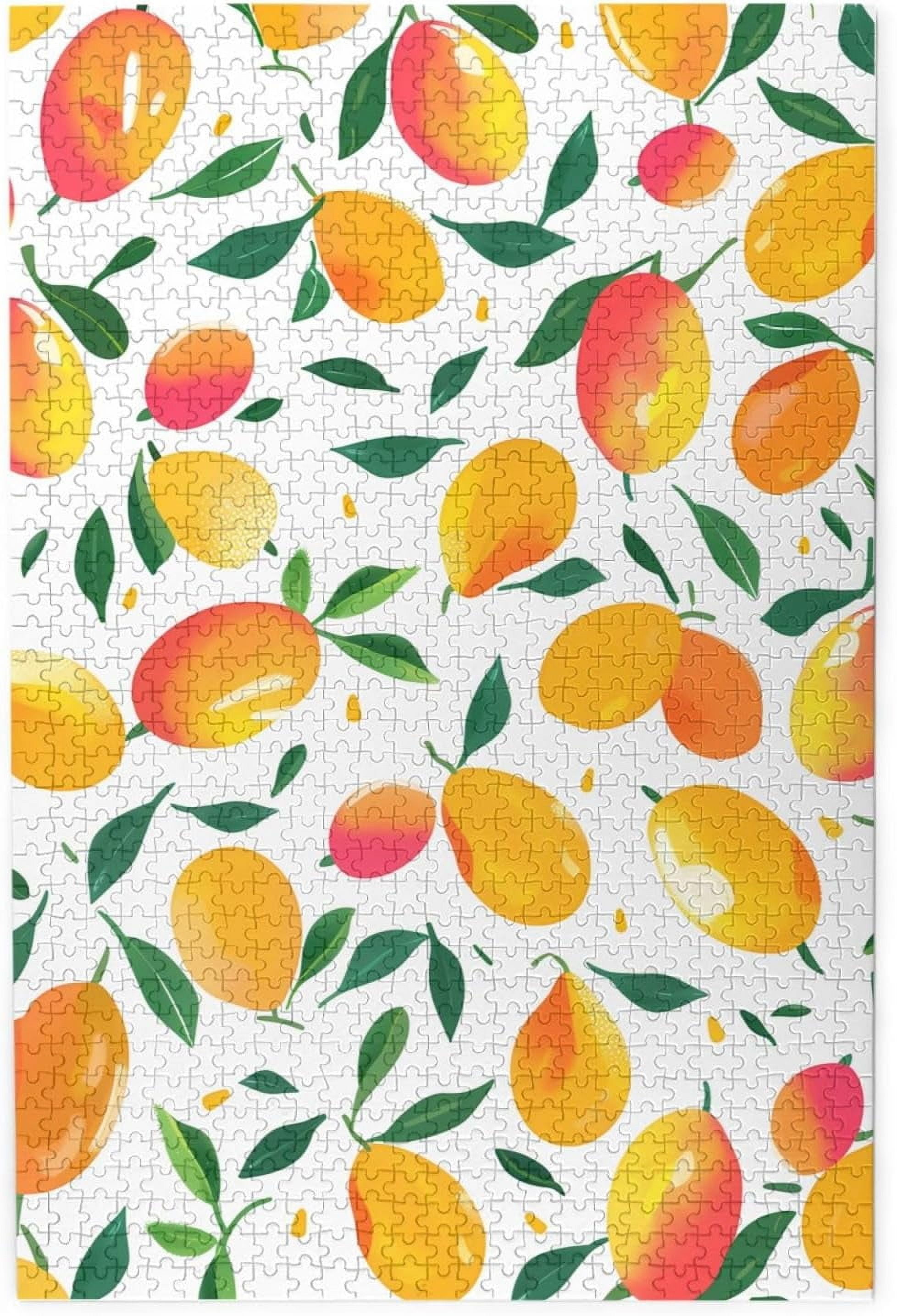 Wooden Puzzles Mango Style Pattern Custom Personalized Picture ...