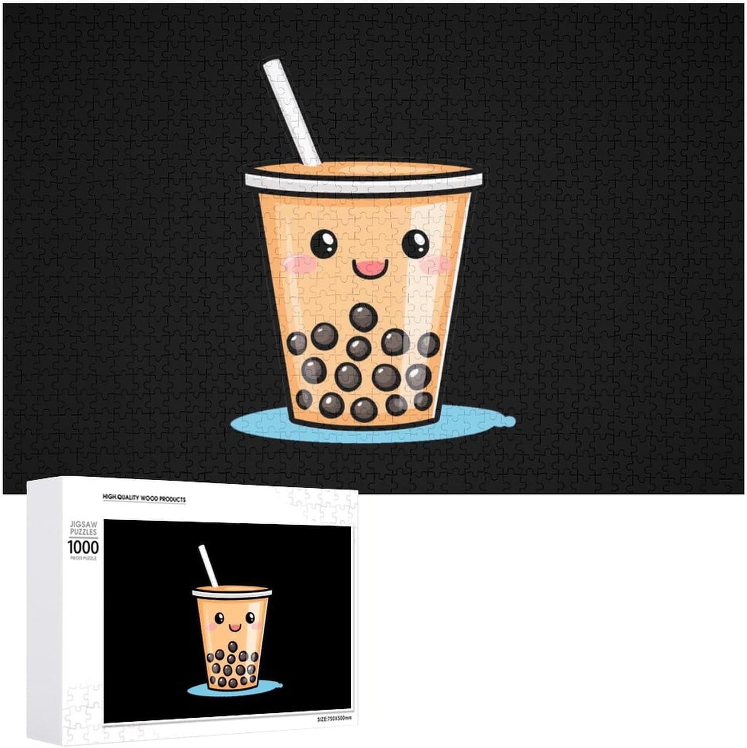 Wooden Puzzles Monochrome Style Classic Victorian Inspired Rococo Motif ...