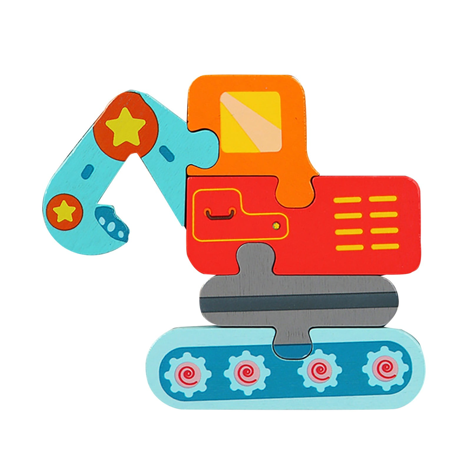 Wooden Puzzles Toy for Toddlers 1, 2, 3 Years Old Children's Preschool ...