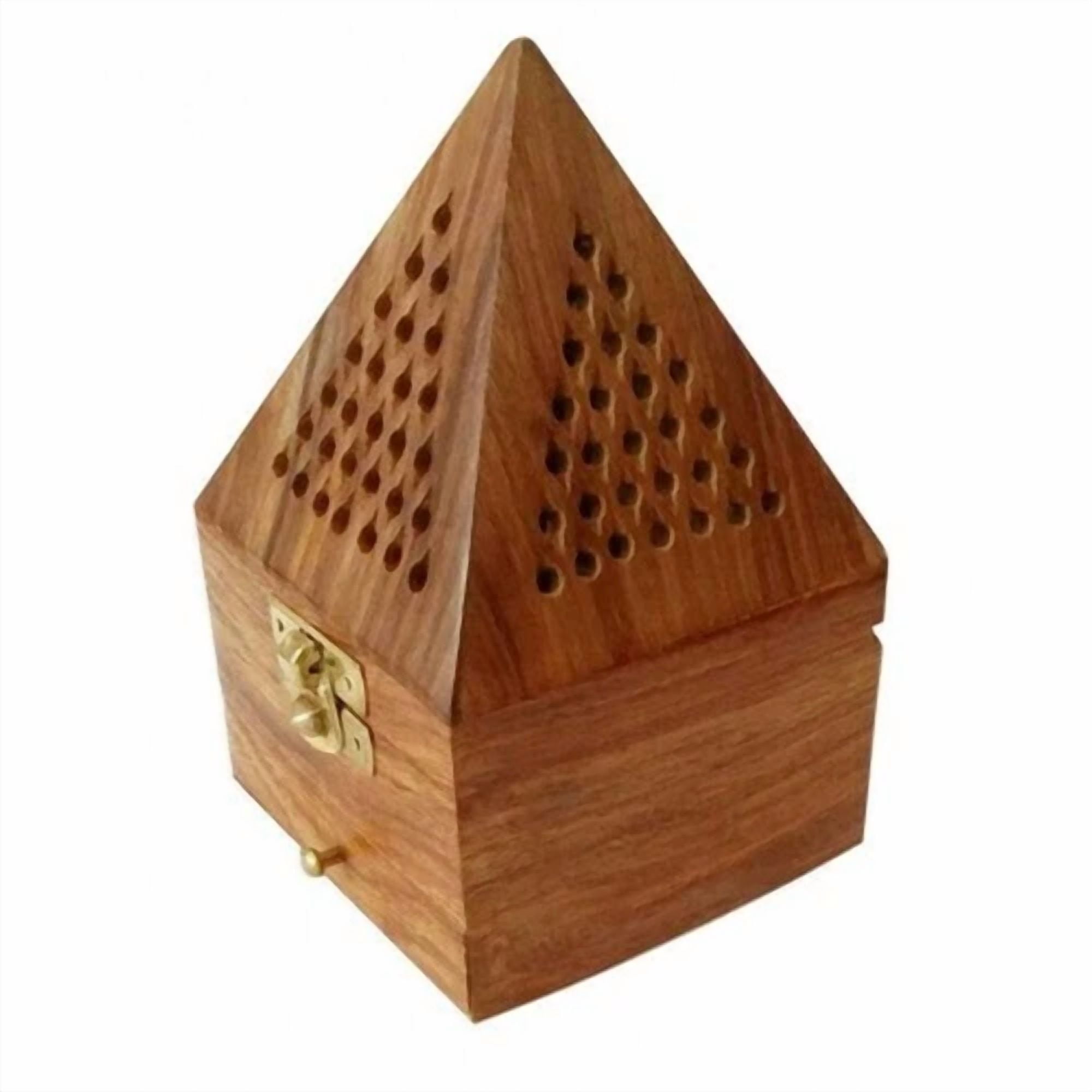 Wooden Pyramid Incense Burner - Walmart.com