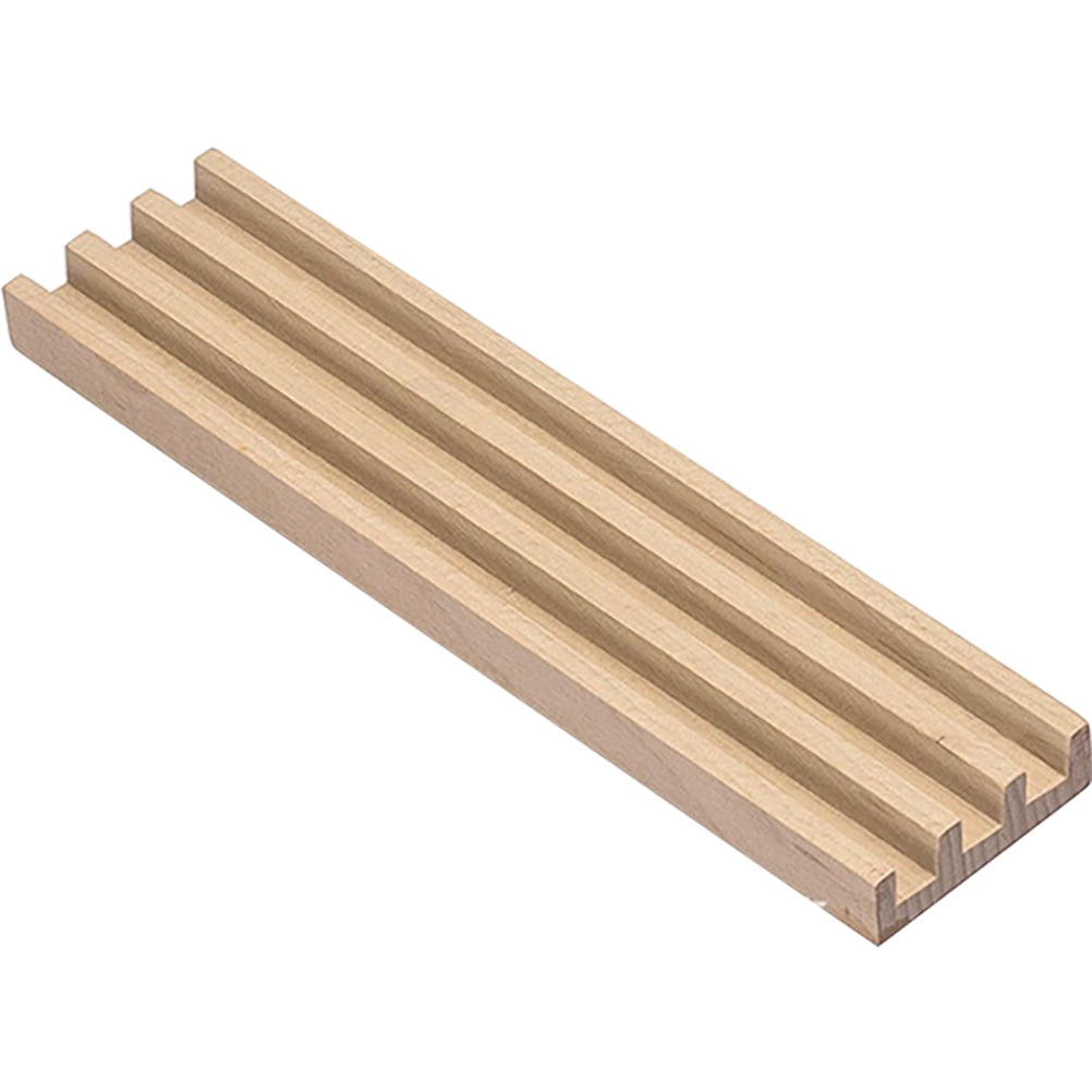 Raindrops Wooden Rack with Multi-Slots for Holding Game Cards and Tiles ...