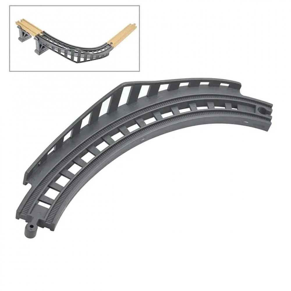 Wooden Railway connect Fixer Train Track Accessories Connector Tracffic ...