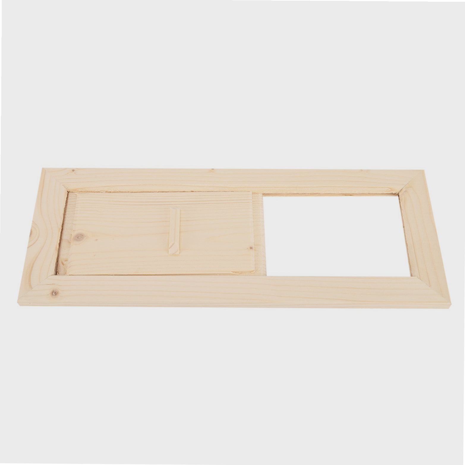 Wooden Rectangle Air Vent Grille Ventilation Steam Sliding Shutter ...