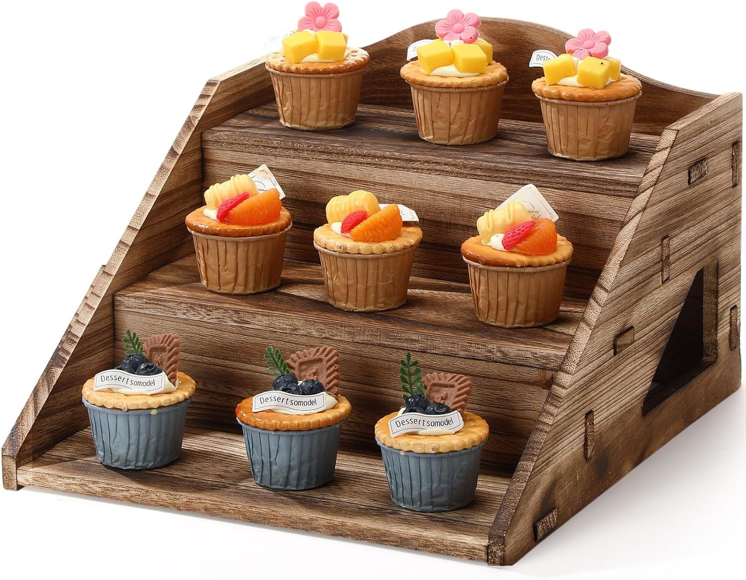 Wooden Retail Table Display Stand Farmhouse Retail Wooden Risers for ...