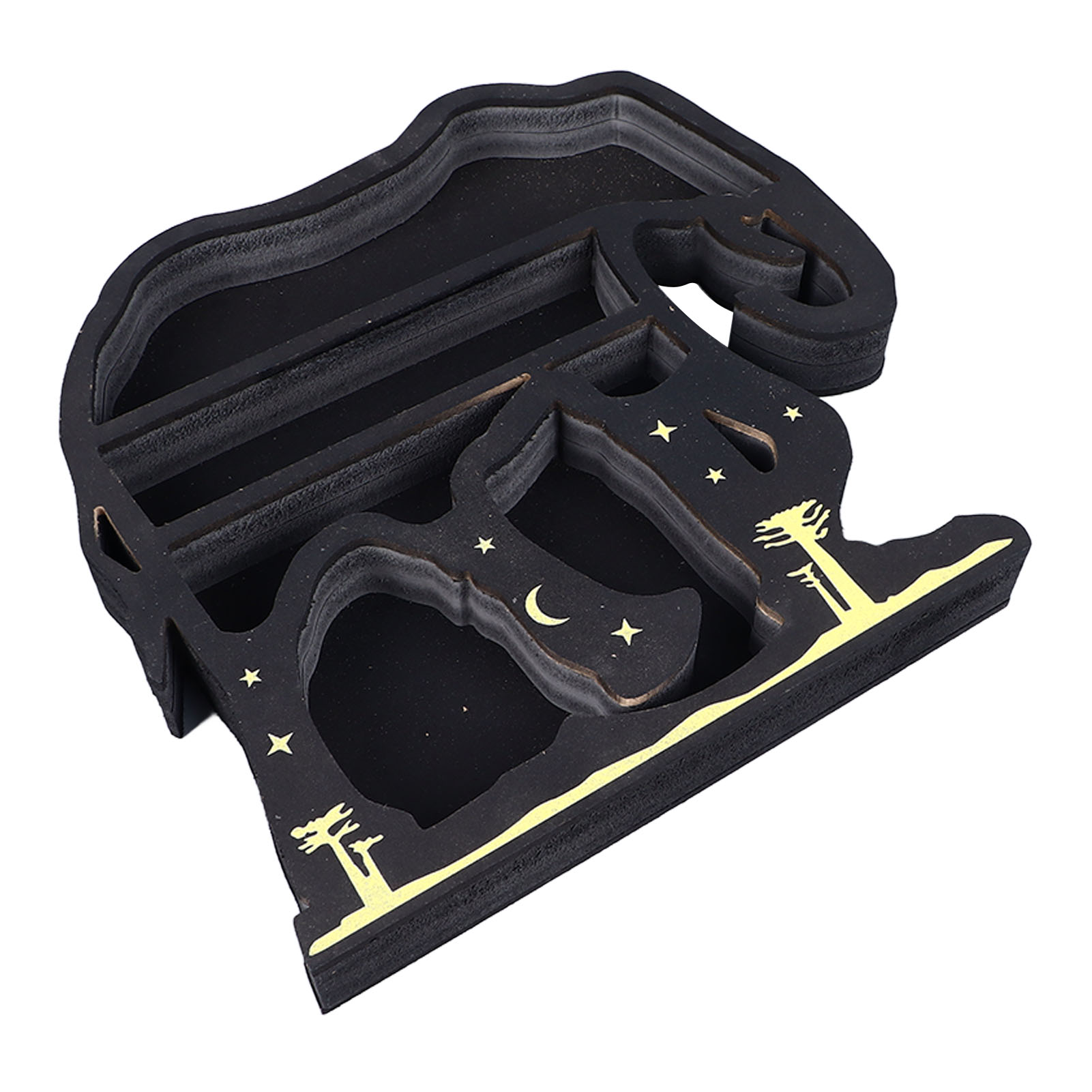 Wooden Rock Display Shelf Wall Rock Display Shelf Floating Stone ...