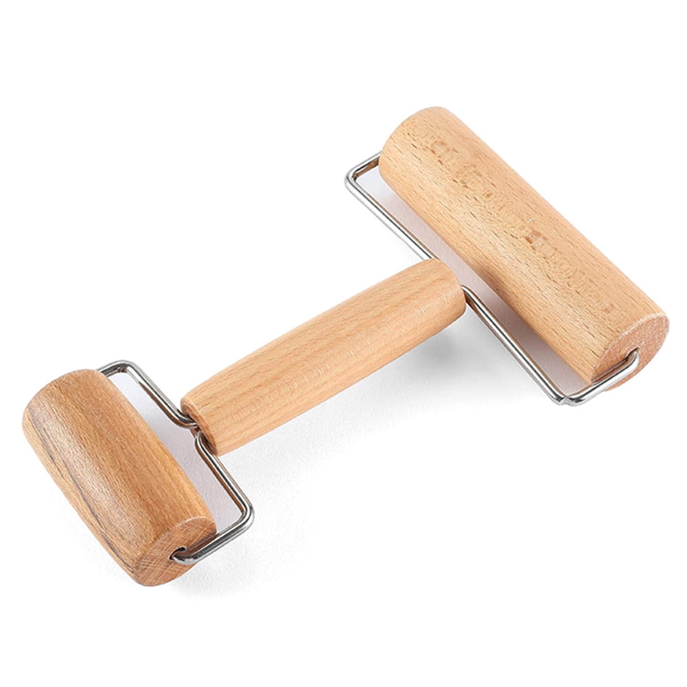 Wooden Rolling Pin Pizza Dough Roller Double Headed Wooden Rolling Pin ...