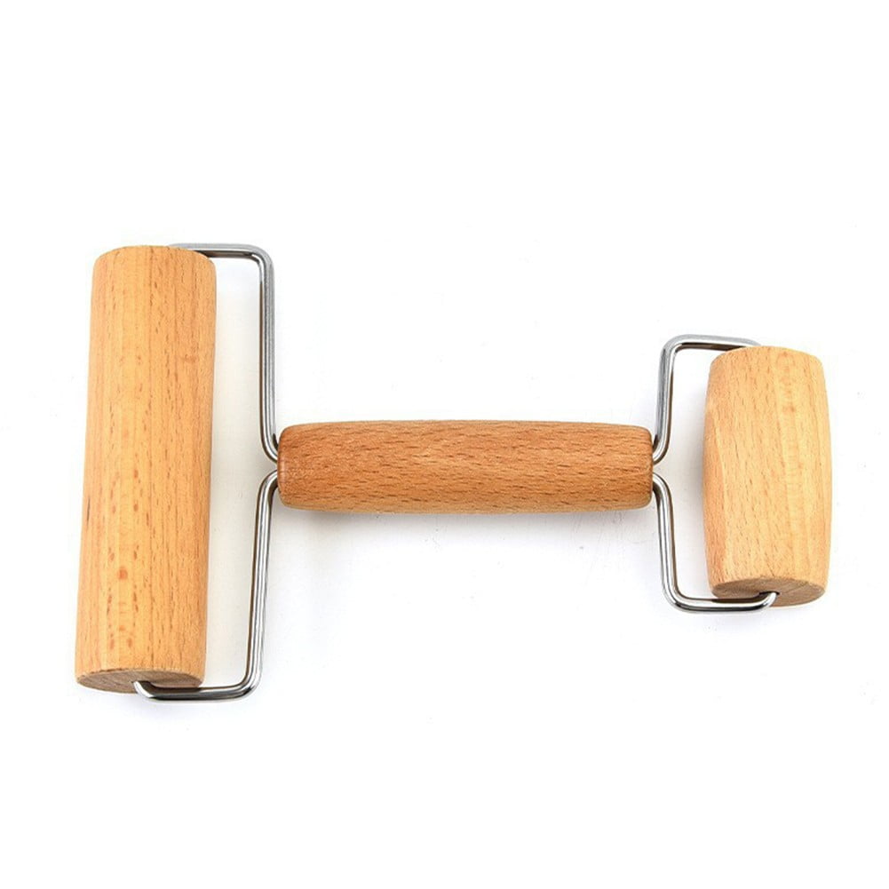 Wooden Rolling Pins Dough Roller Pastry Pizza Roller Wooden Roller For ...
