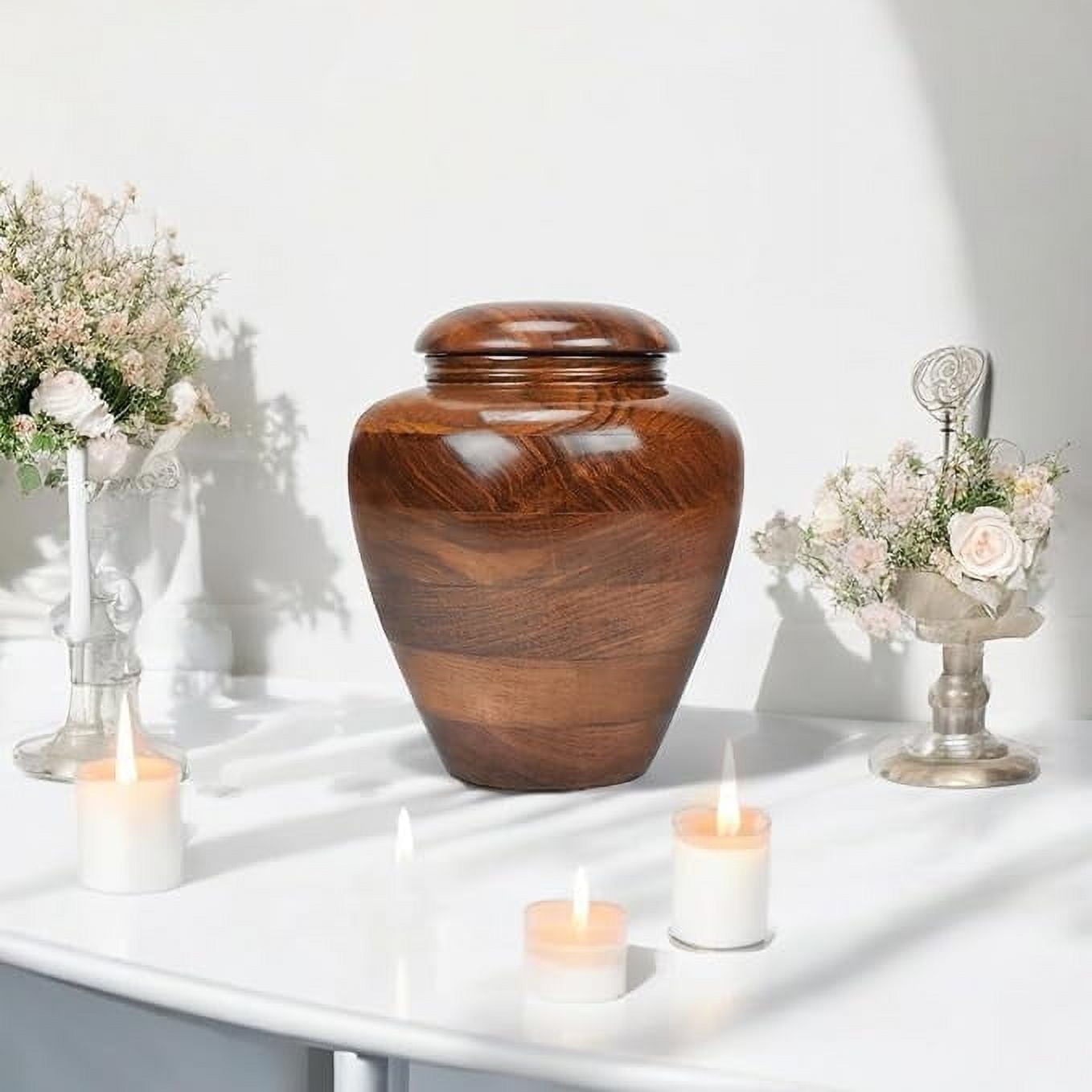 Global International Cremation Urn Keepsakes Urn For Ashes, 10" x 8" x ...