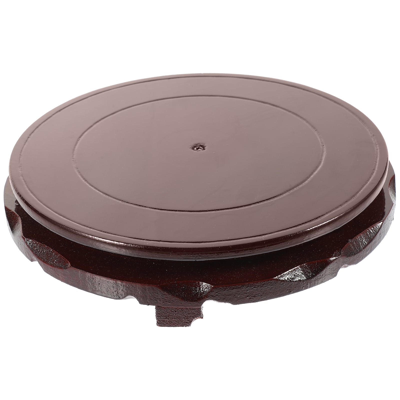 Wooden Rotating Tray Display Shelves Stand Sculpture Base Pallets Table ...