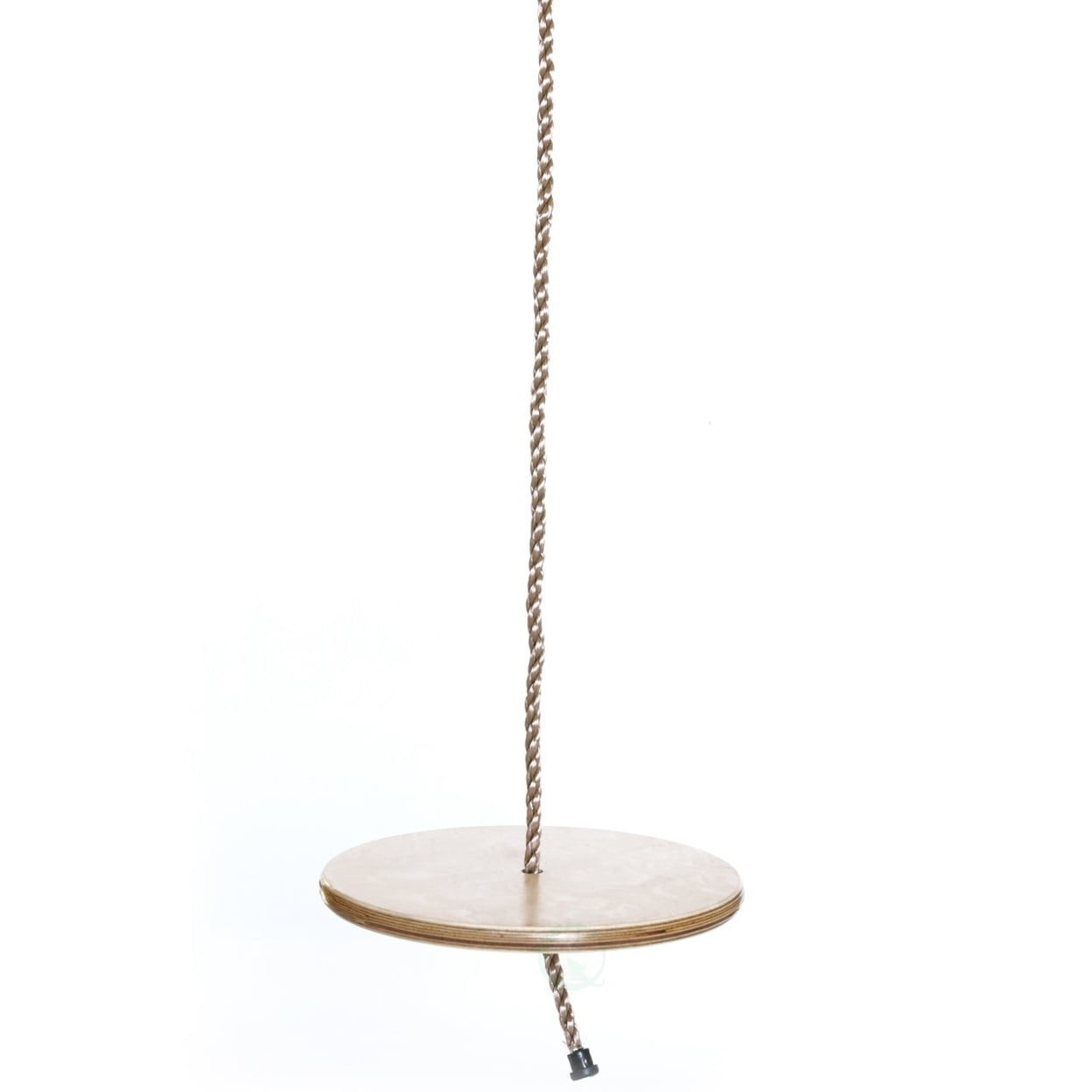 Wooden Round Disc Plate Swing Seat With Hanging Rope - Walmart.com