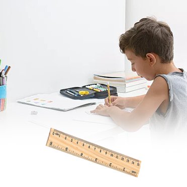 Mr. Pen- Set of 3 Clear Plastic Rulers, 6 inch, Drafting and Measuring ...