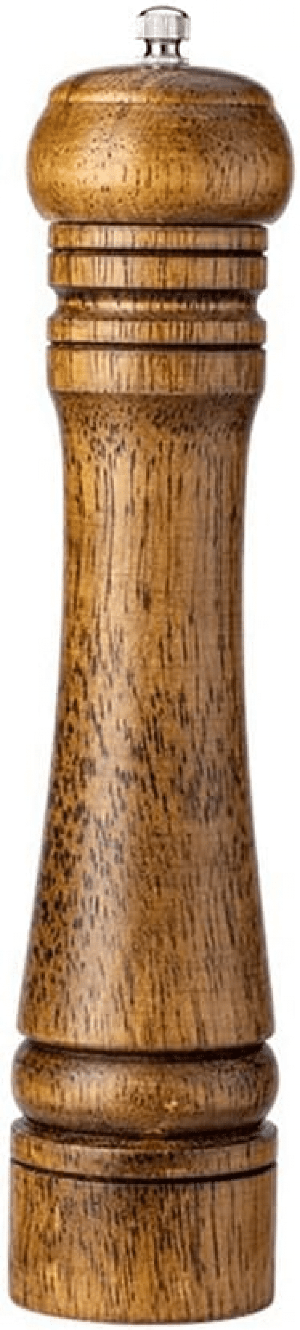 Wooden Salt And Pepper Grinder Adjustable Ceramic Rotor Refillable ...