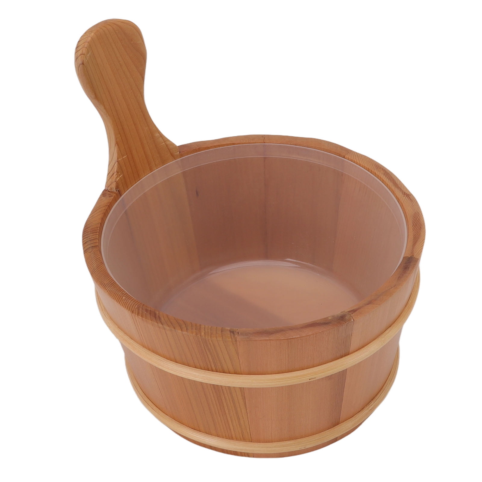 Wooden Sauna Bucket, Ladle Handmade Sauna and SPA Accessory Sauna ...
