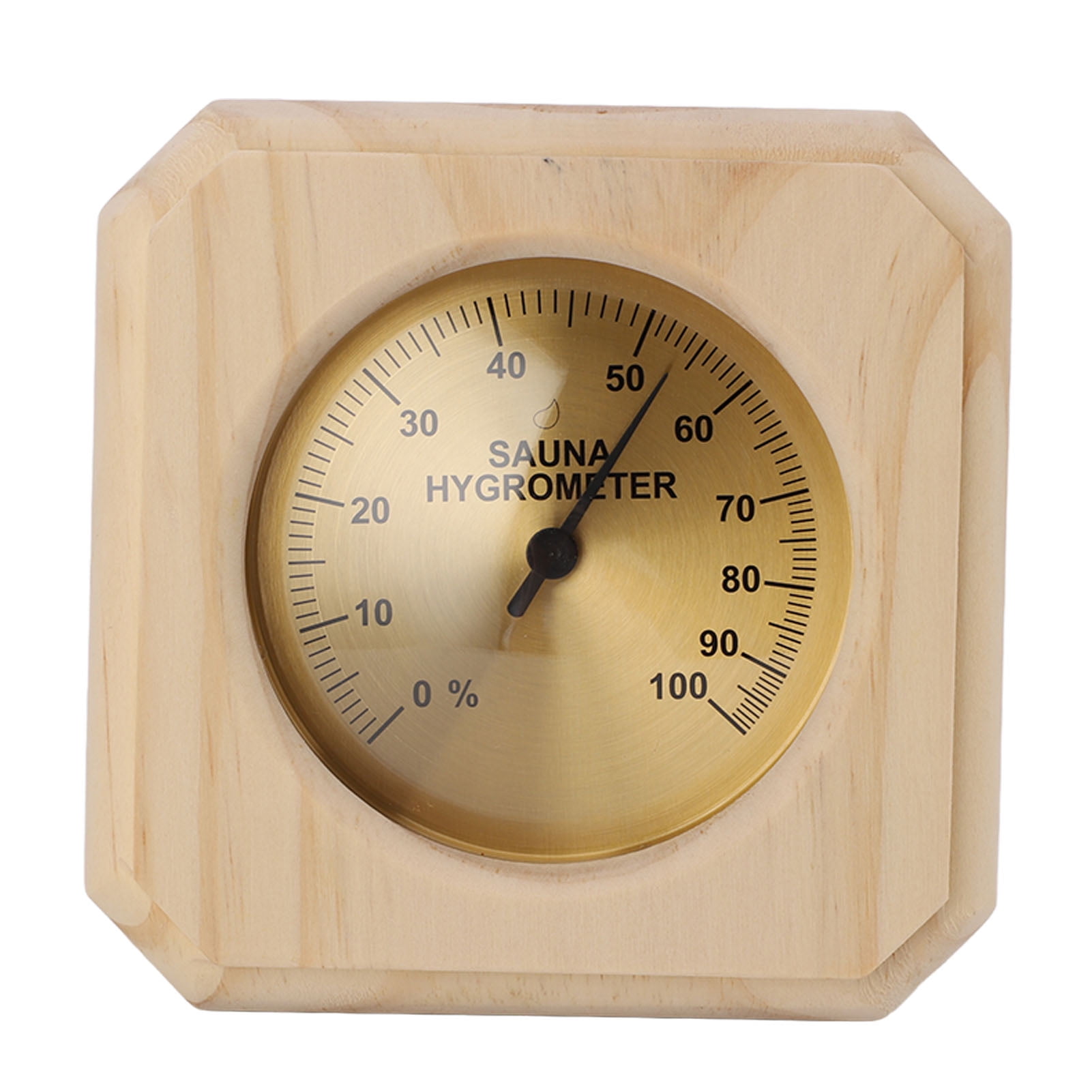 Wooden Sauna Hygrothermograph Wall Mounted Reliable High Accuracy Sauna ...