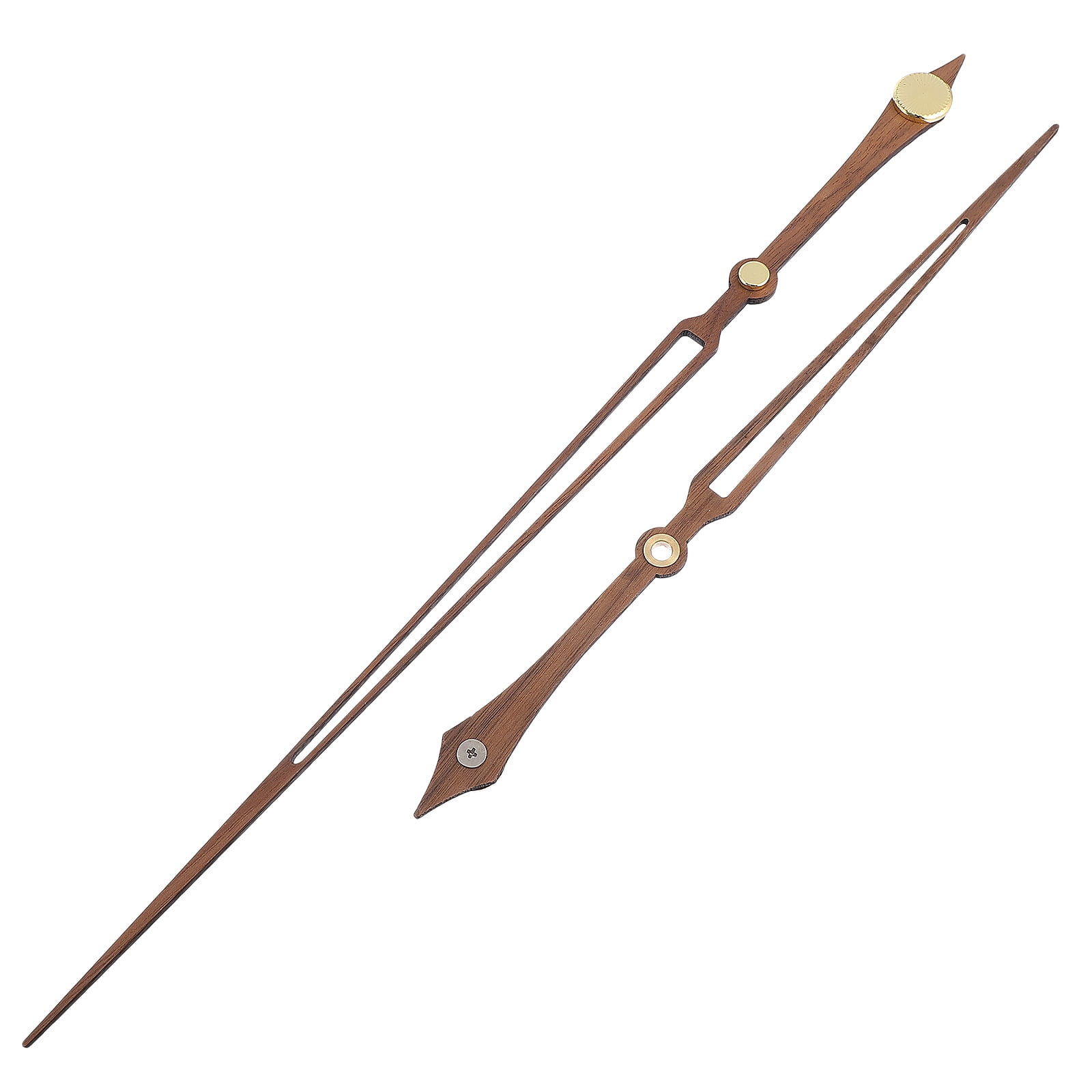 Wooden Scale Clock Hands Numbers Self Adhesive Vintage Wall Brown ...