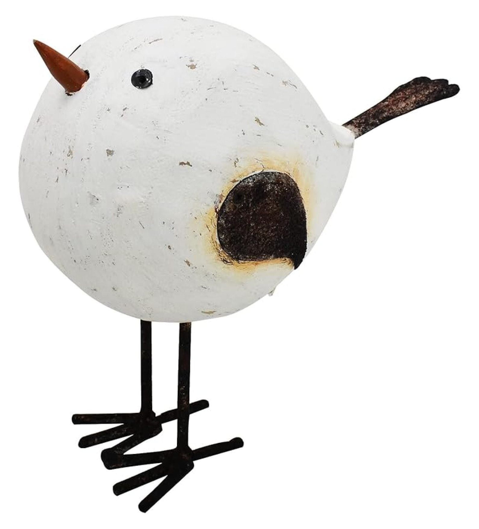 Wooden Sea Decor Wood Seagull Statue Figurines Sea Statue Standing ...